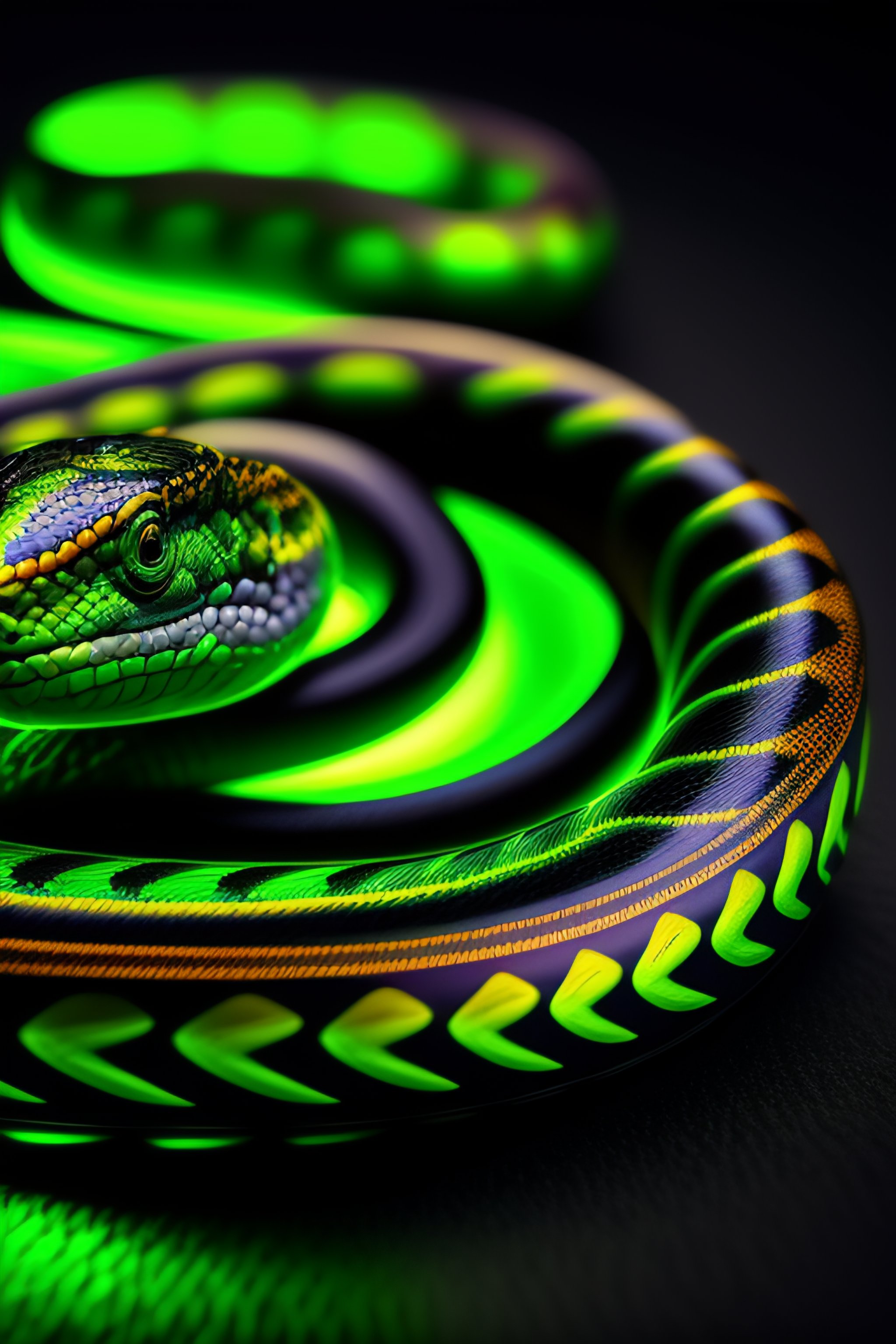 Lexica - Family snake painting by style of adam adamowicz illustration ...