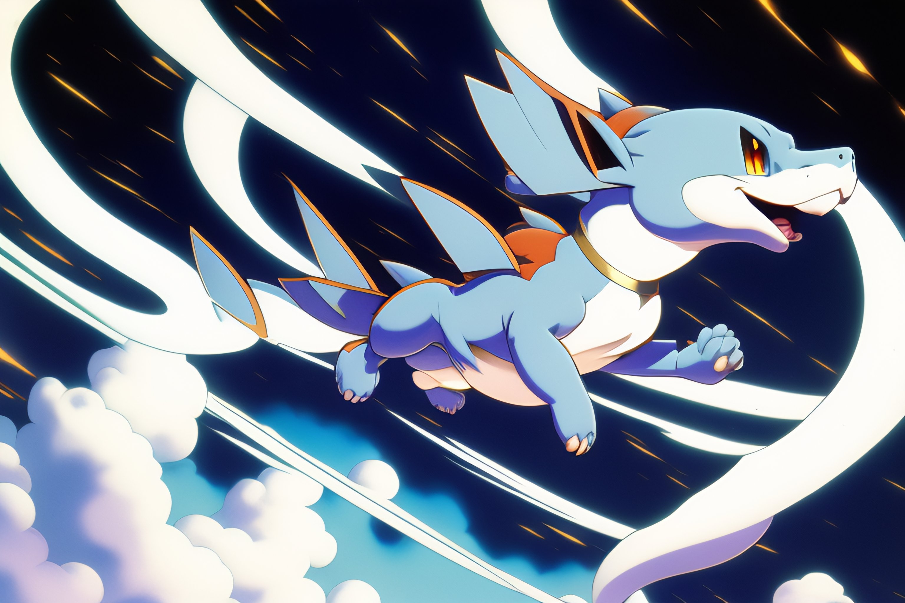 Lexica - Vintage 90's pokemin anime style environmental wide shot of ...