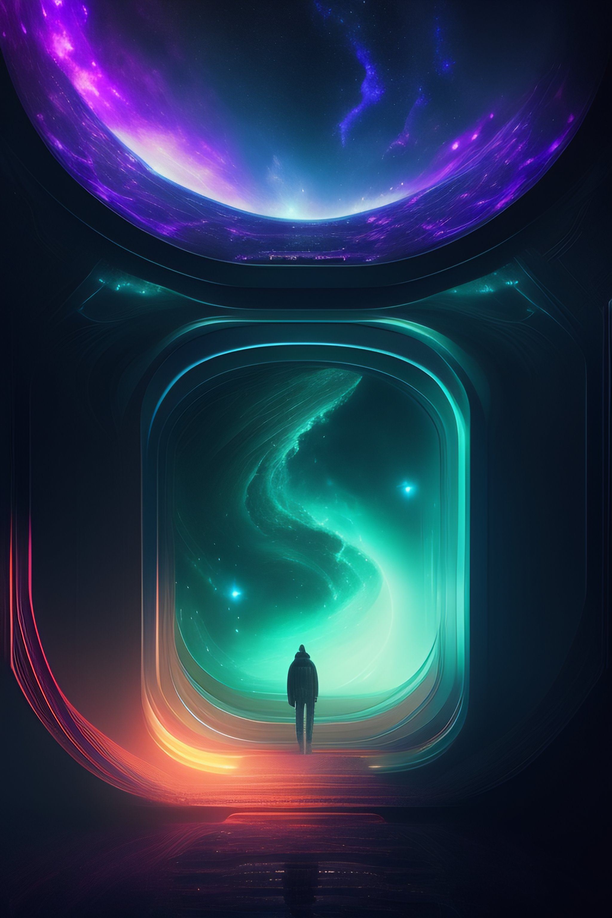 Lexica - As you enter the Matrix, you find yourself transported to a ...