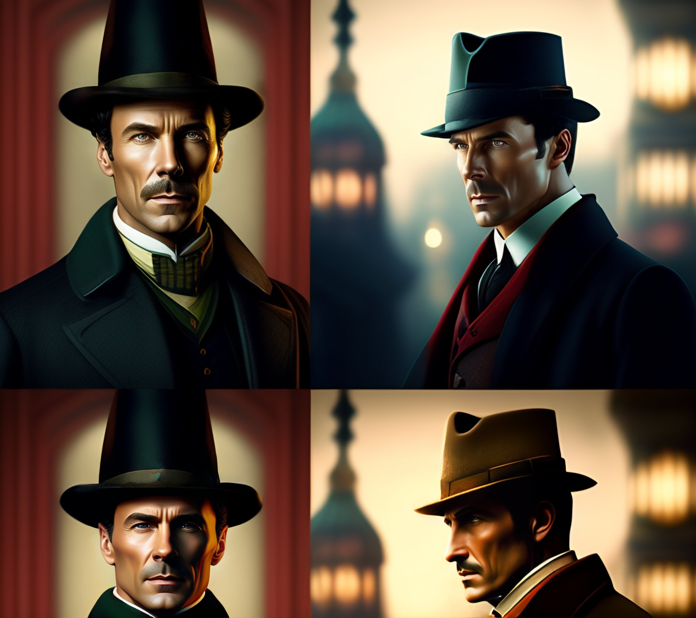 Lexica - Sherlock holmes cinematic photorealistic