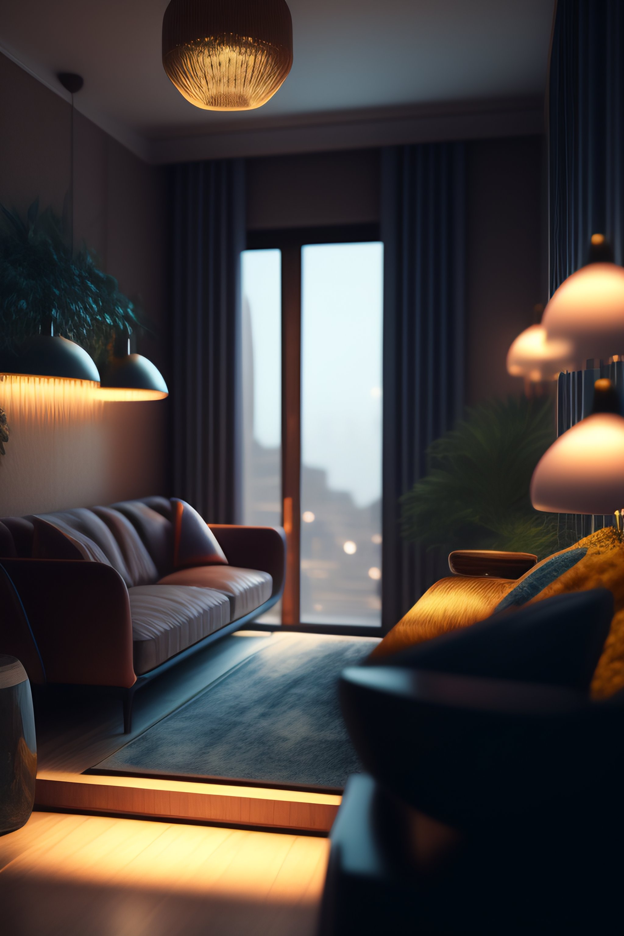 Lexica - Indoor Scene that tells a story, depth of field, high ...