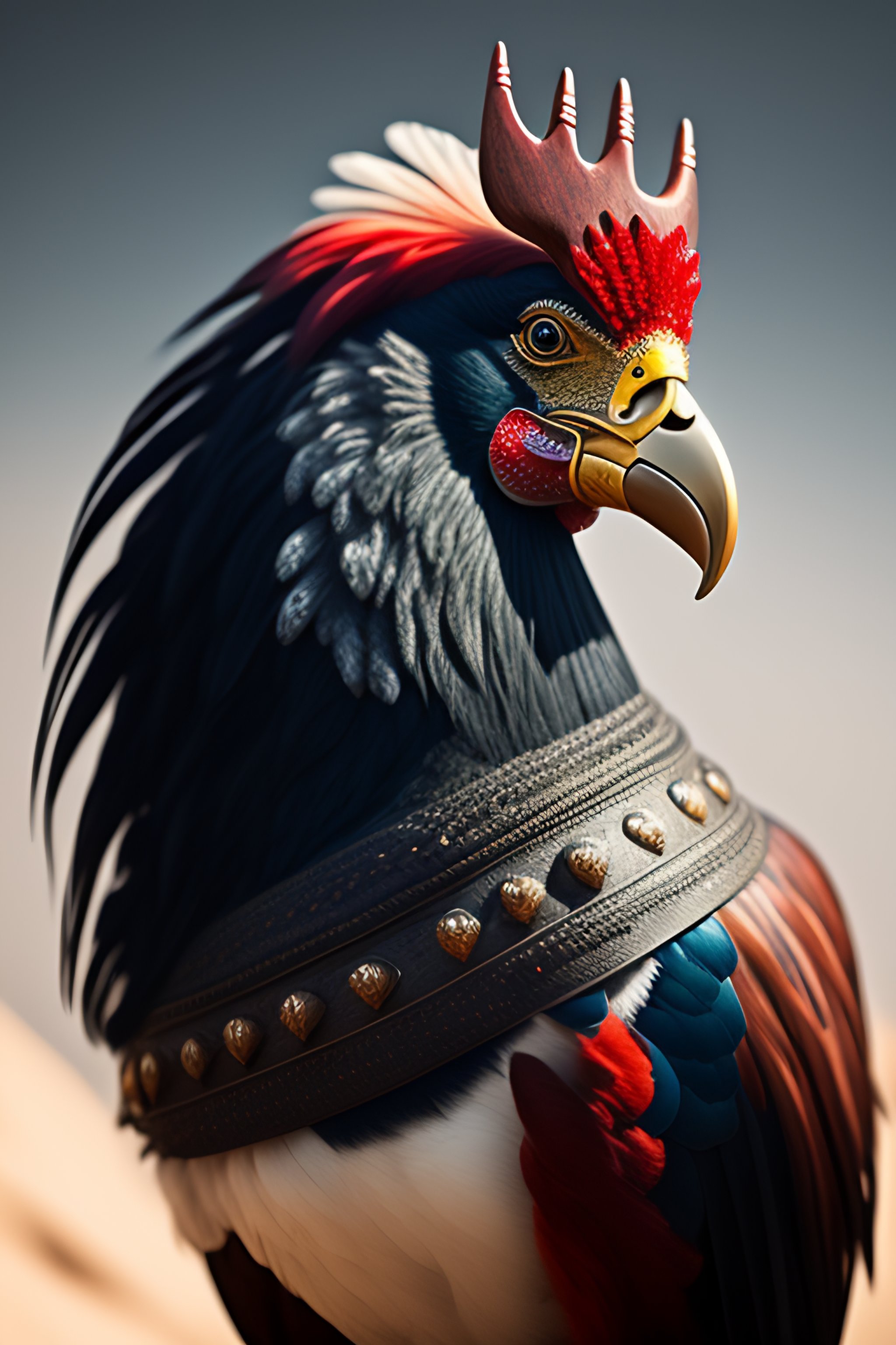 Lexica - Warrior, rooster mount