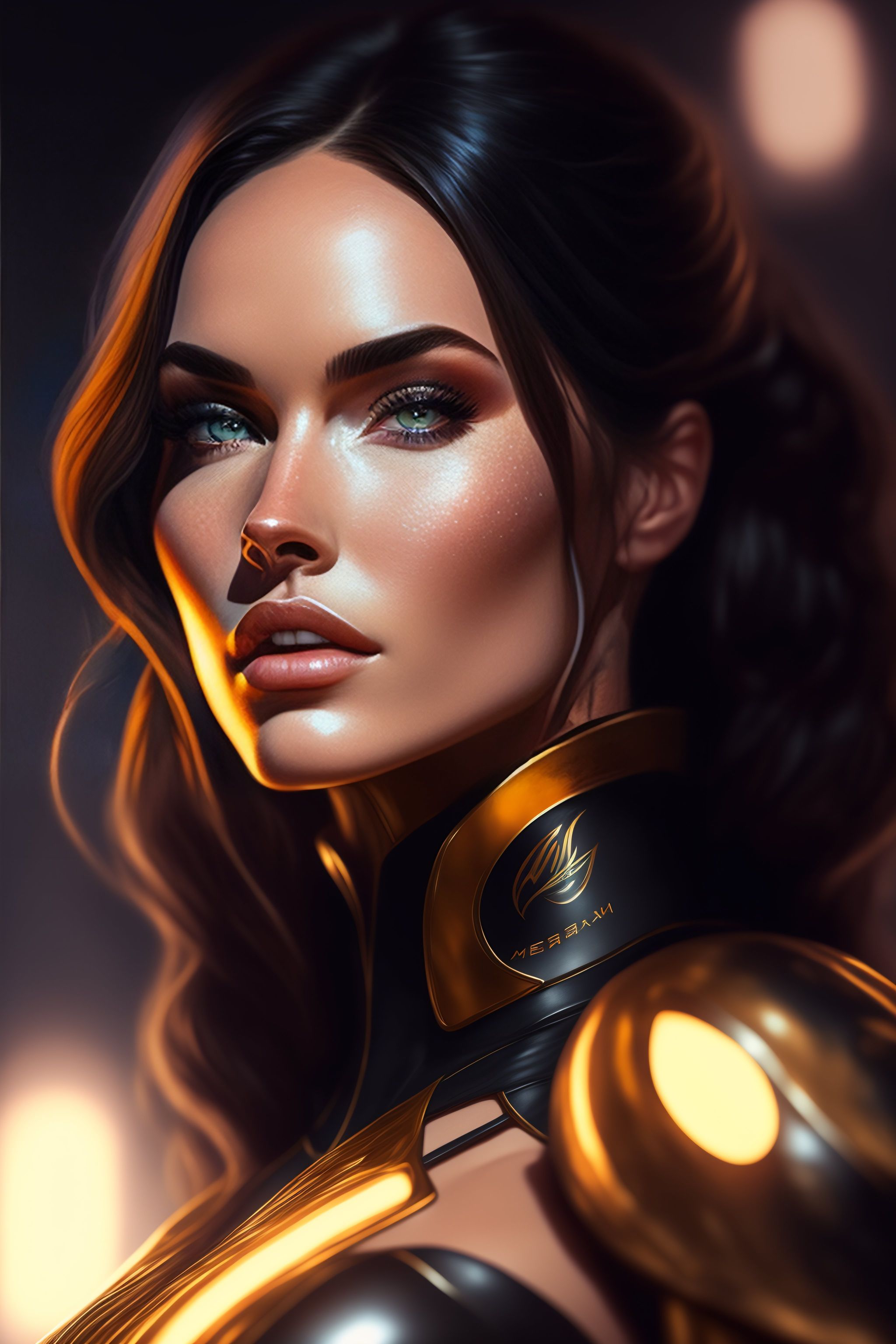 Lexica - Portrait of apex legends megan fox, intricate, elegant ...