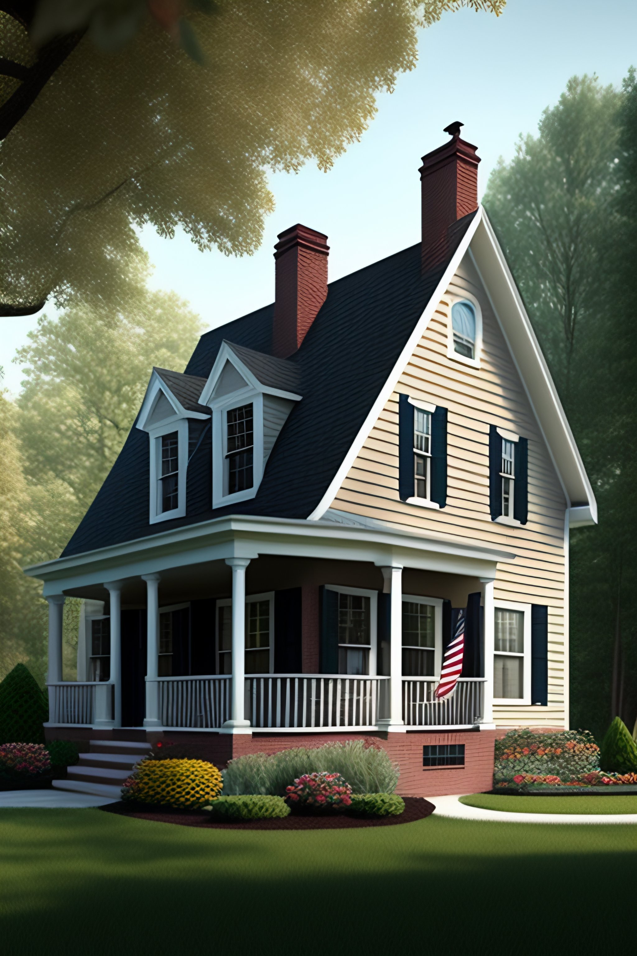 Lexica - Modernized American colonial home