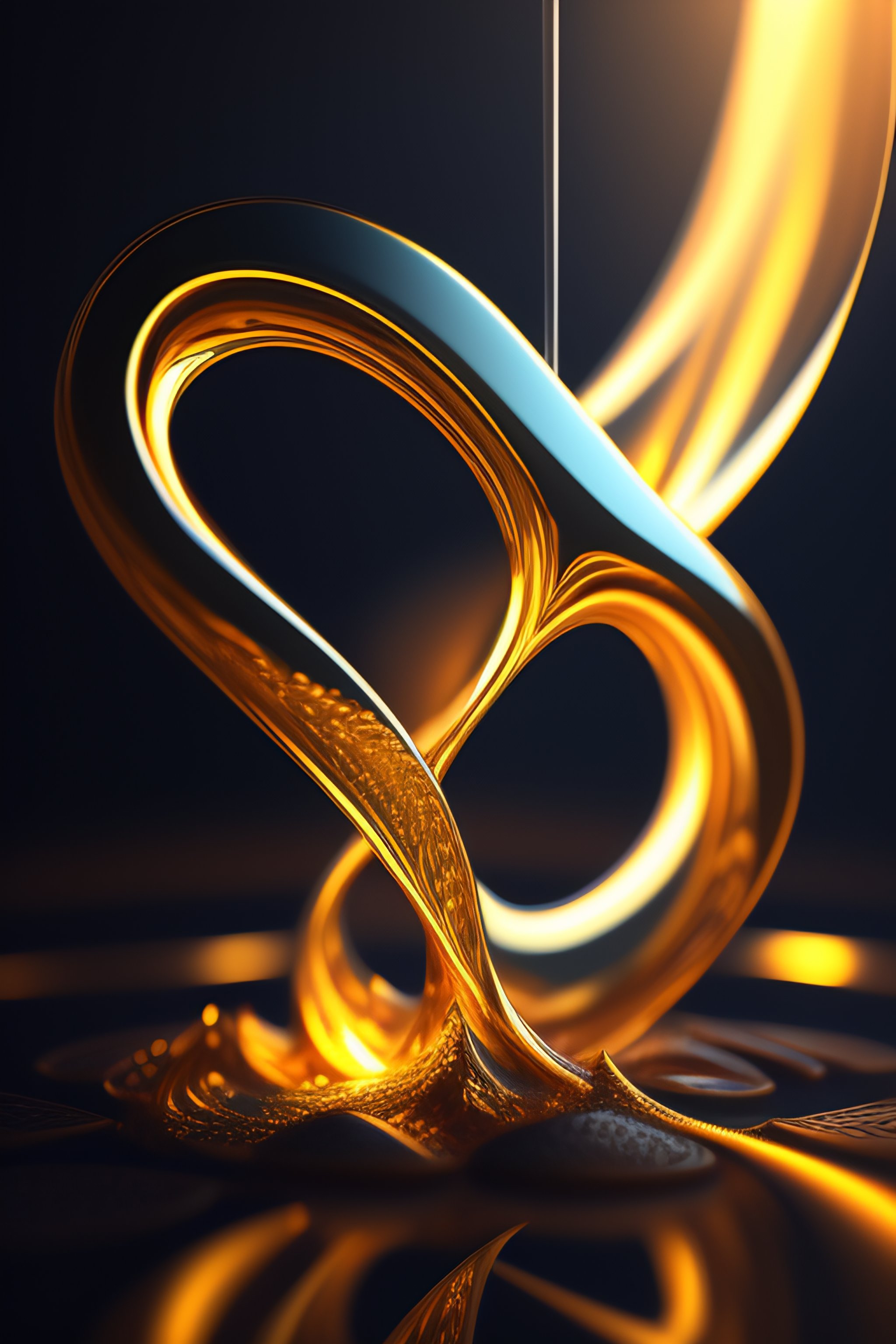 Lexica - Dapplets project logo, light, shadows, rippling reflections ...