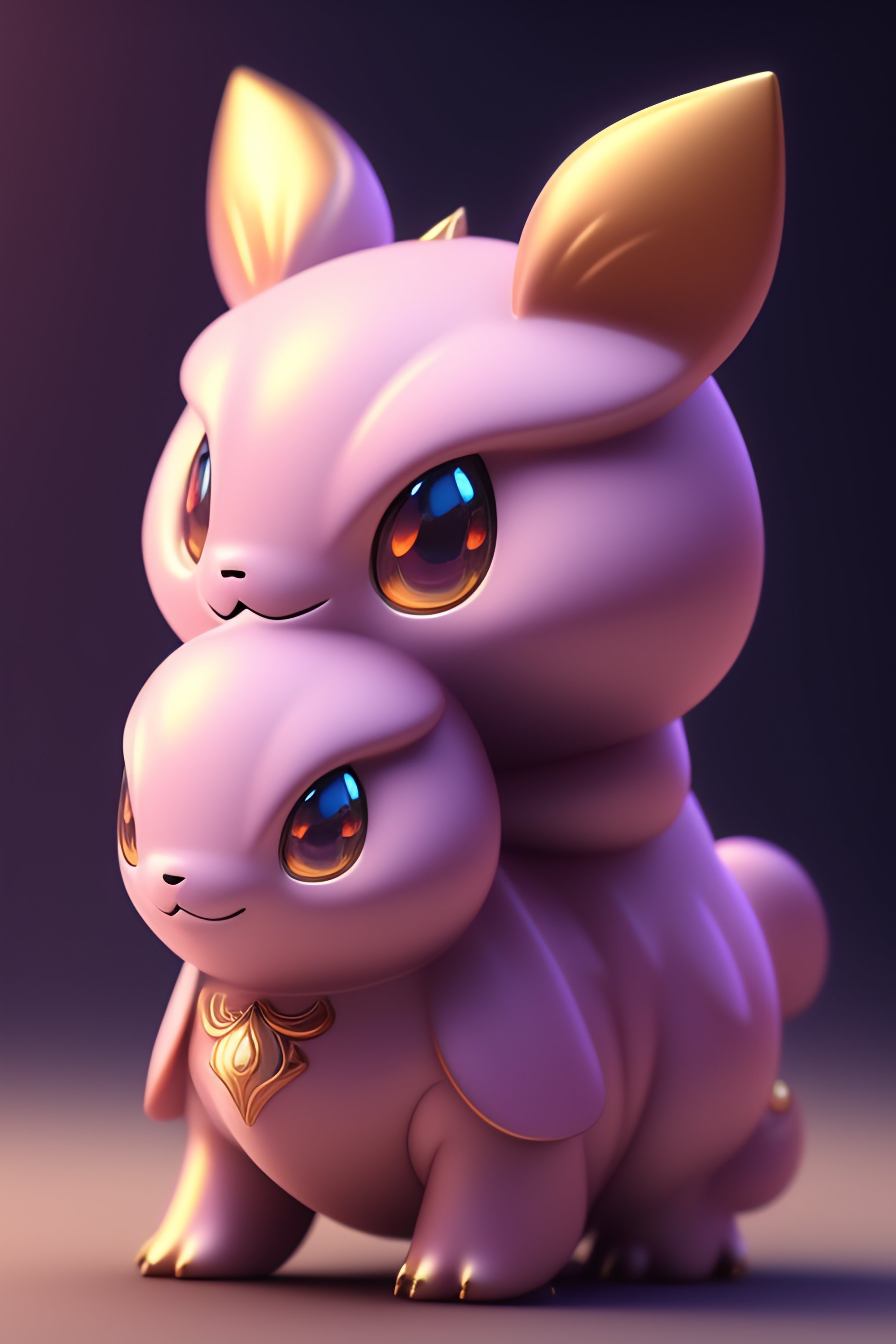 Lexica - A cute ghost type pokemon:: by beeple and James Gilleard and ...