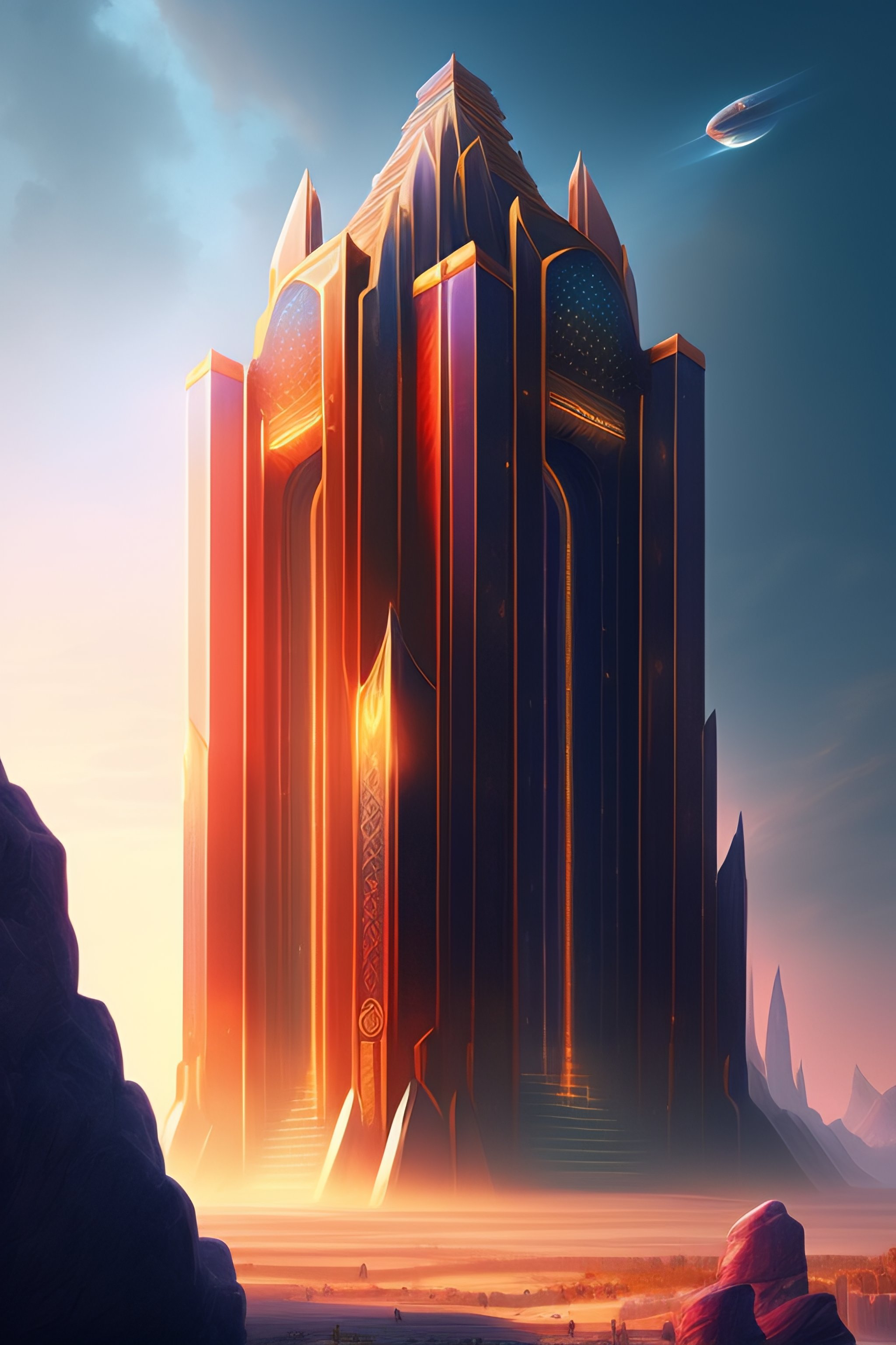 Lexica - A digital Illustration of the Babel tower, 4k, detailed ...