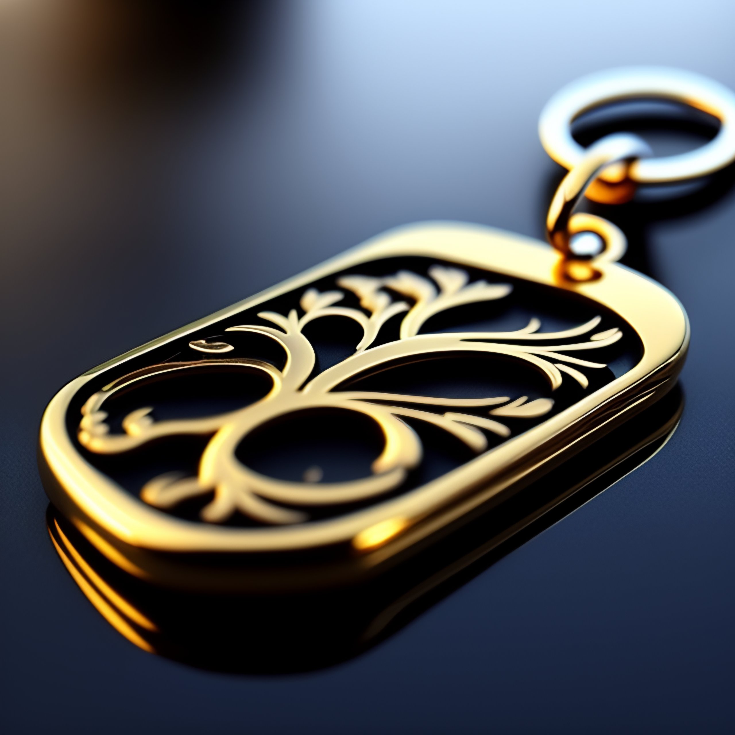 Lexica - Keychain project, metal, modern, looks expensive, detailed ...