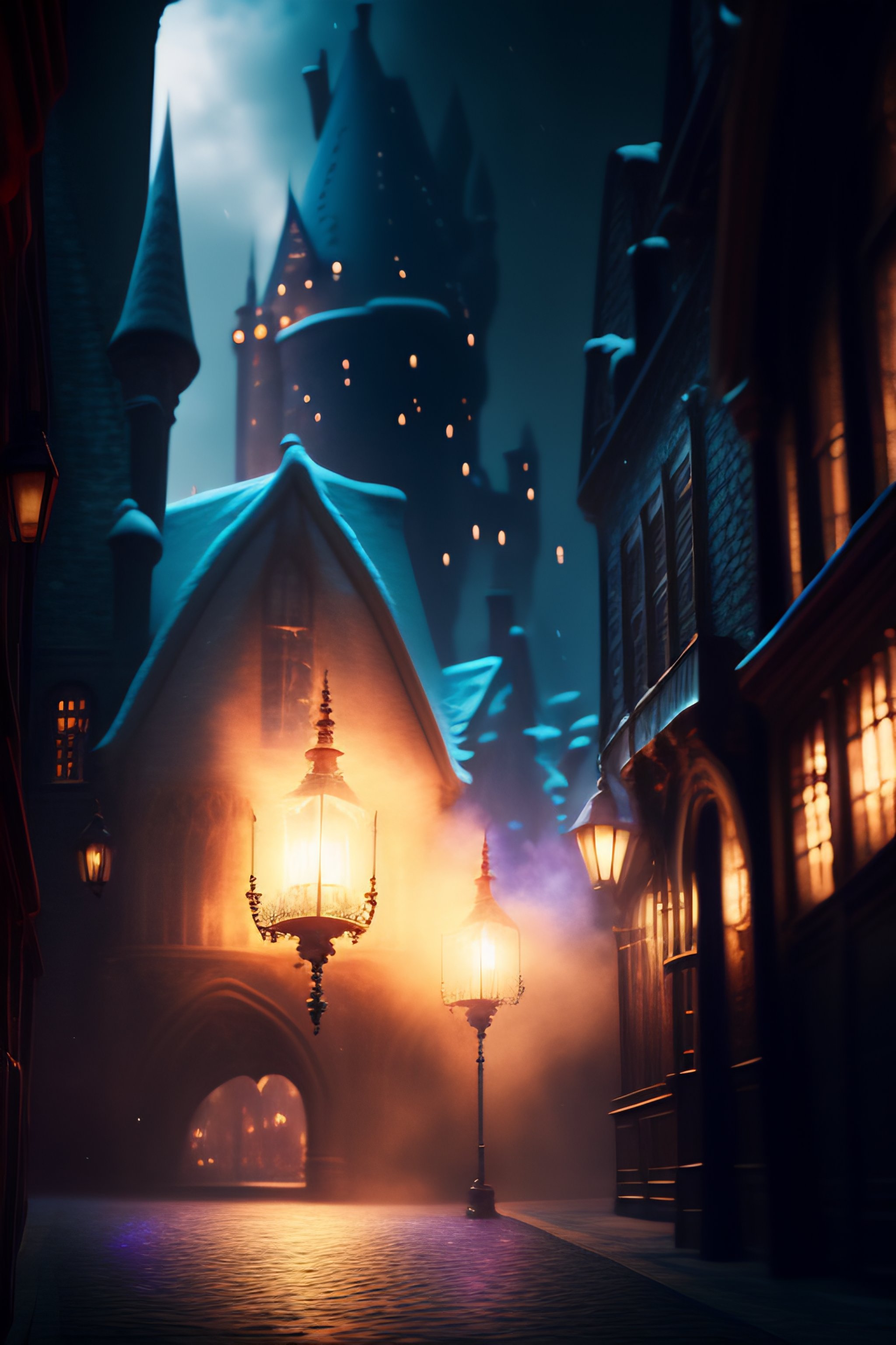 Lexica - Harry potter casting magic spells, HDR, 4K, ultra realistic ...