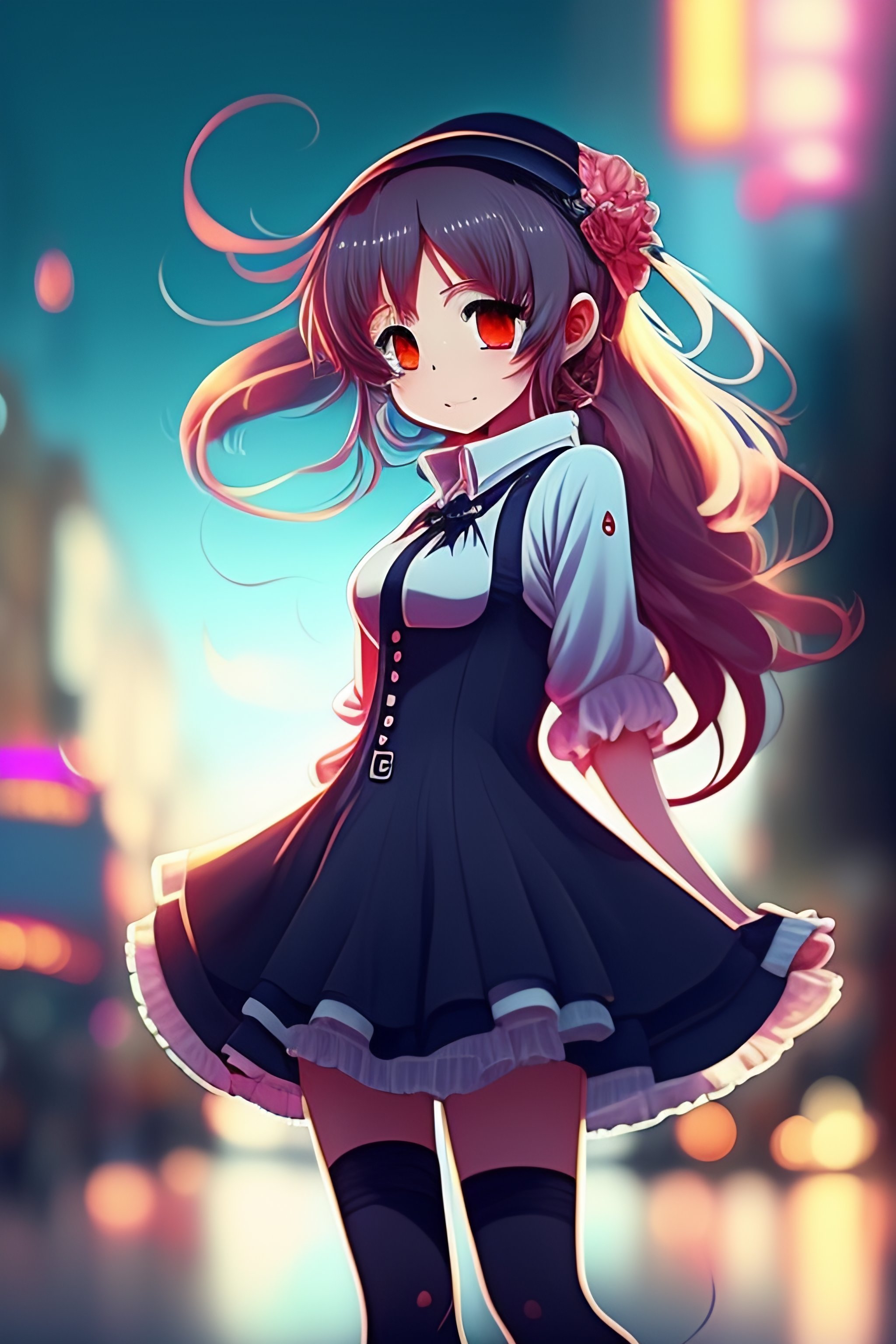 Lexica Anime Girl Dancing
