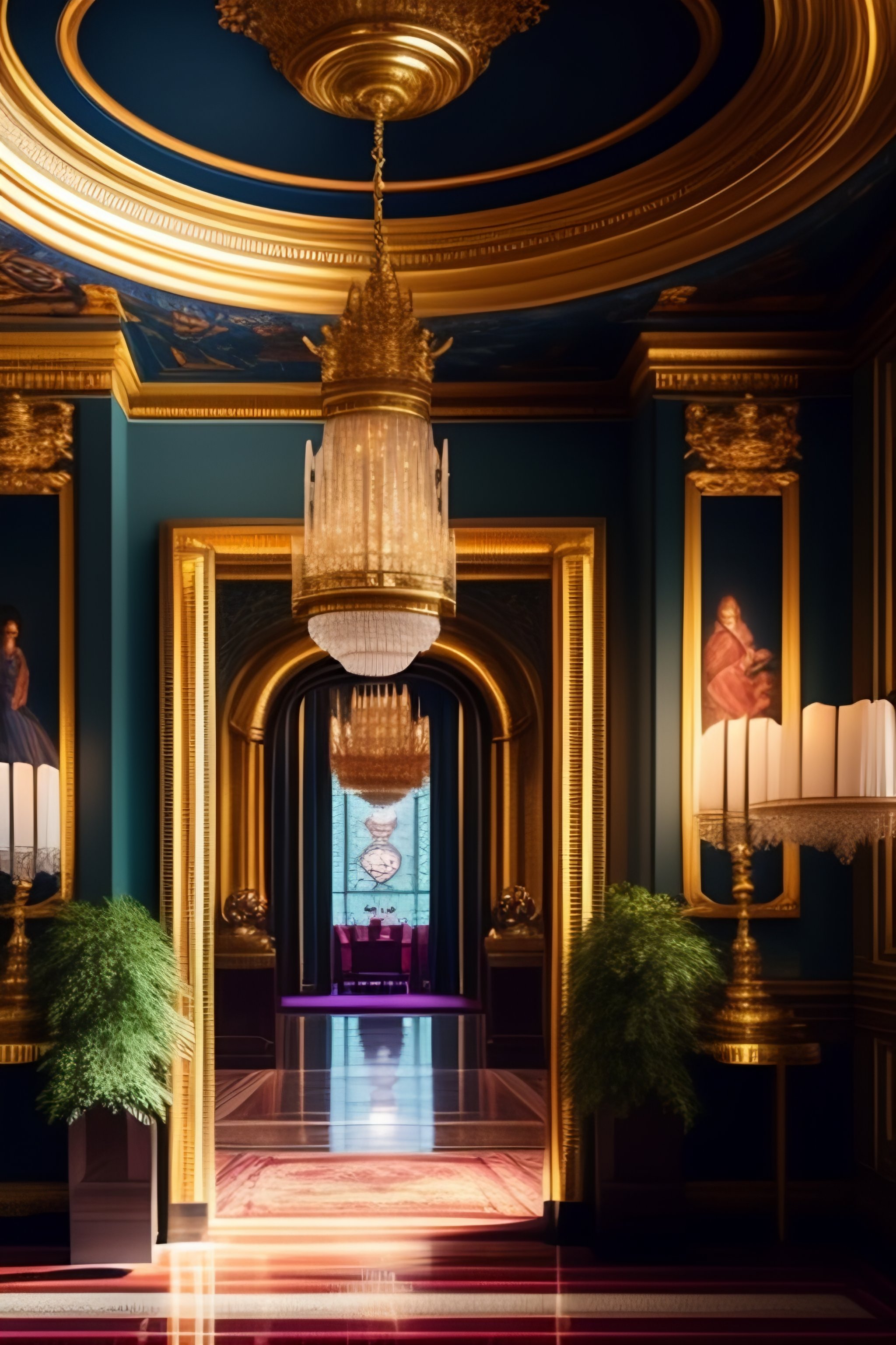 Lexica - You wander through the building, marveling at the opulence of ...