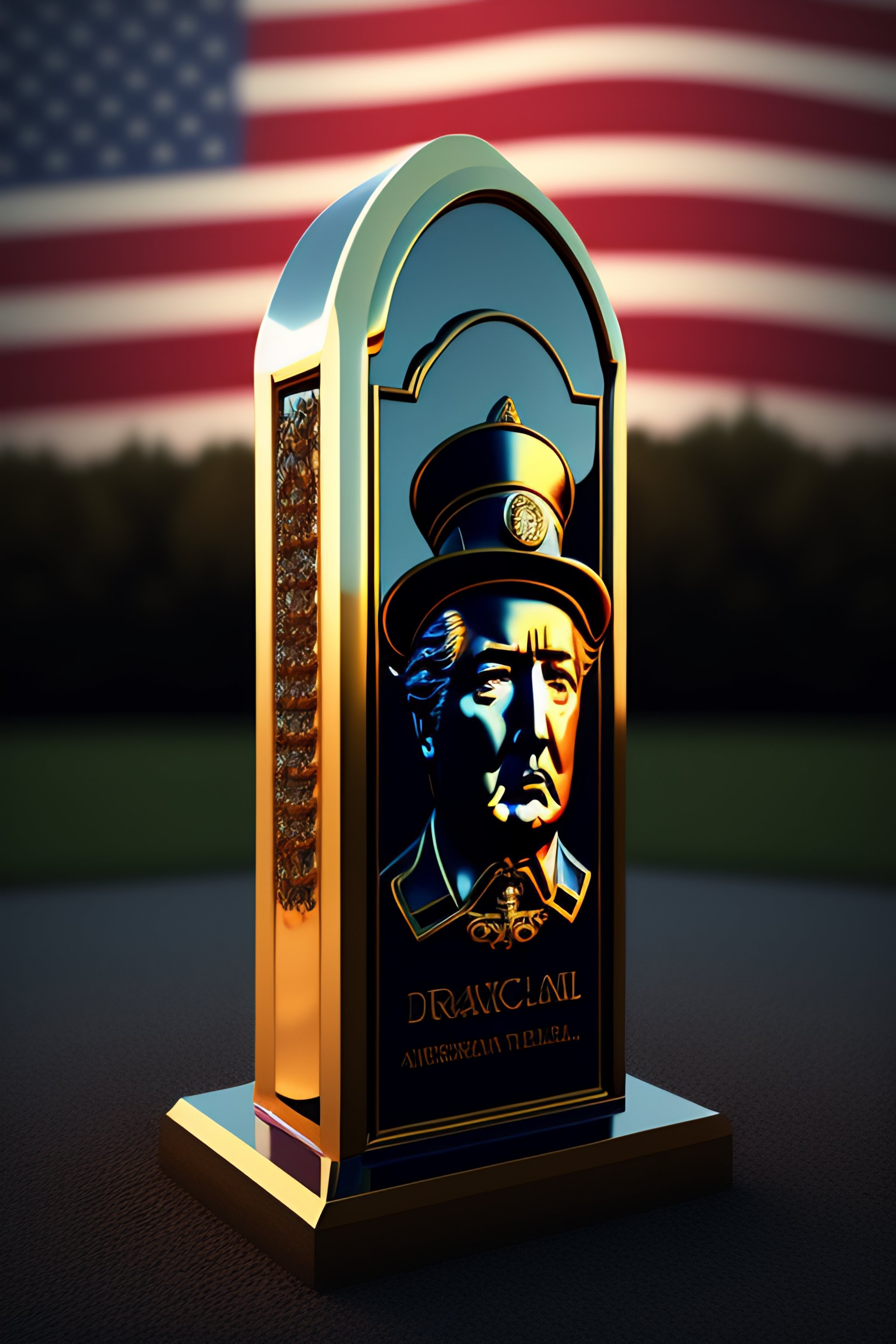 Lexica - Hyperrealistic neo - rococo steampunk minimal gravestone in ...