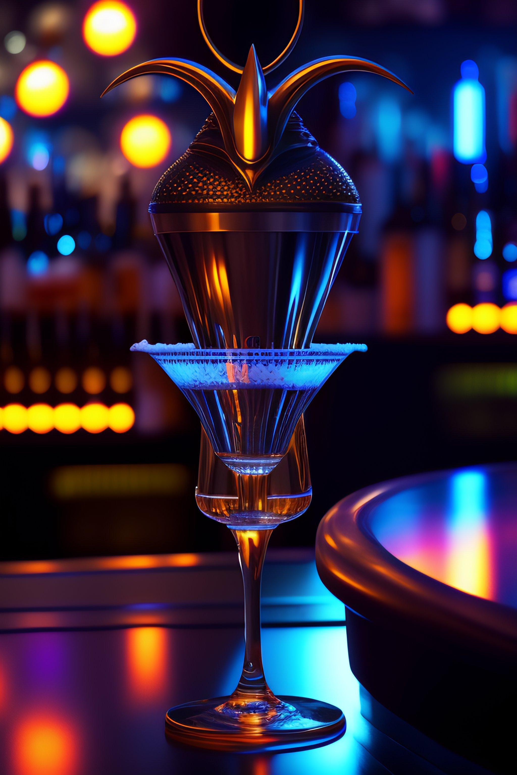 Lexica - Alien and biomechanical drinking cocktails elixir futuristic ...