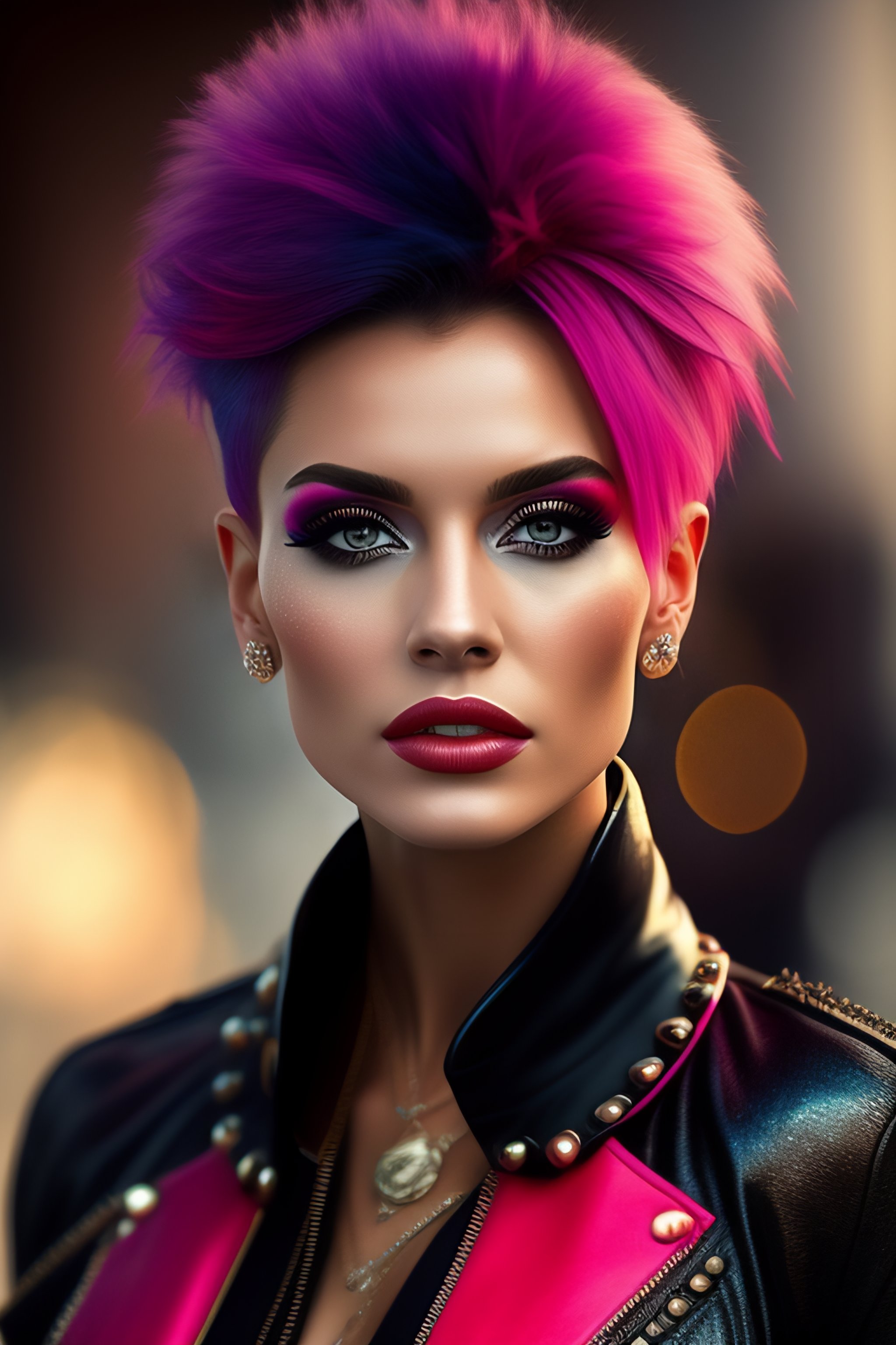 Lexica - Beautiful punk girl