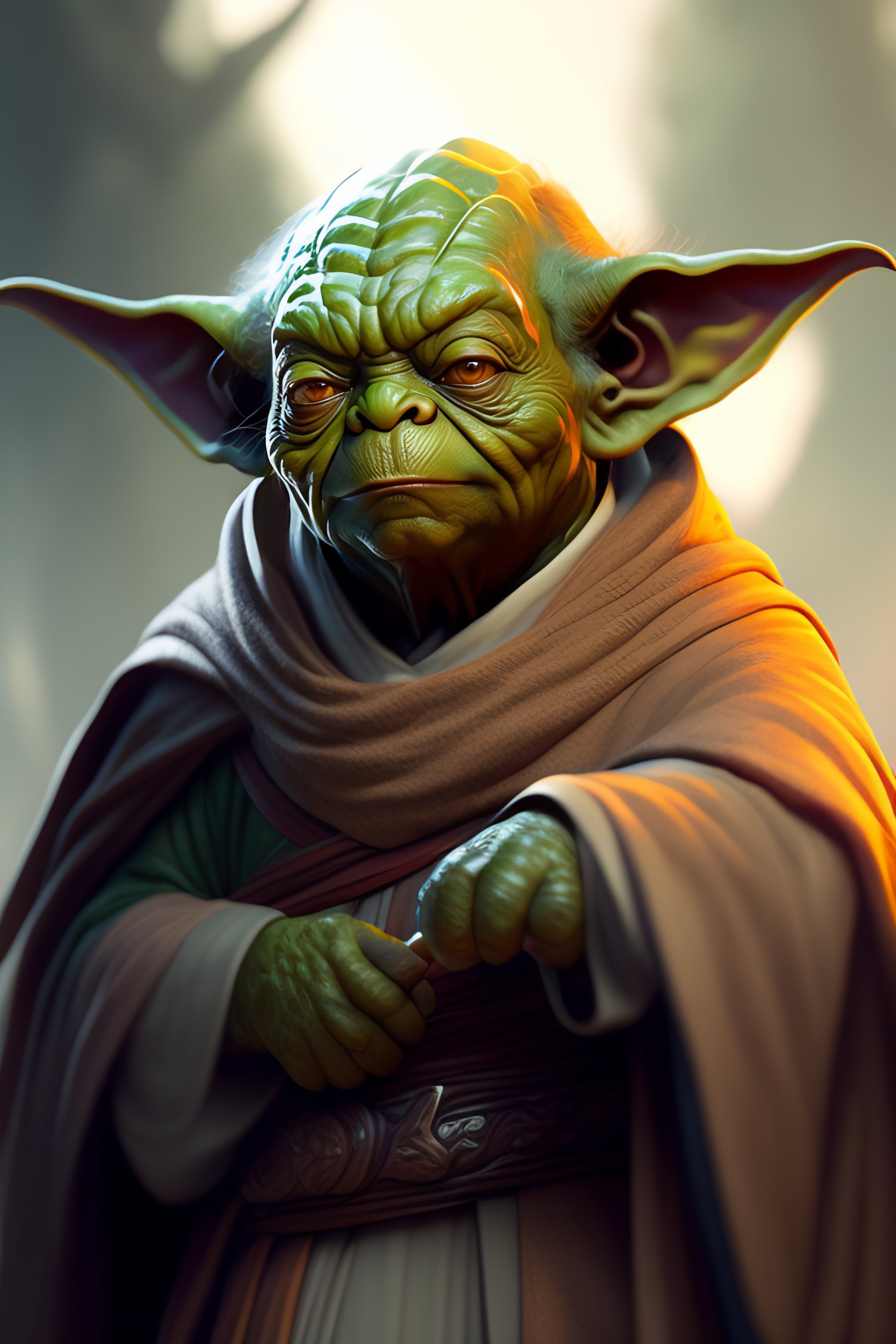 Lexica - Master yoda as sith, realism, smooth, trending on artstation ...