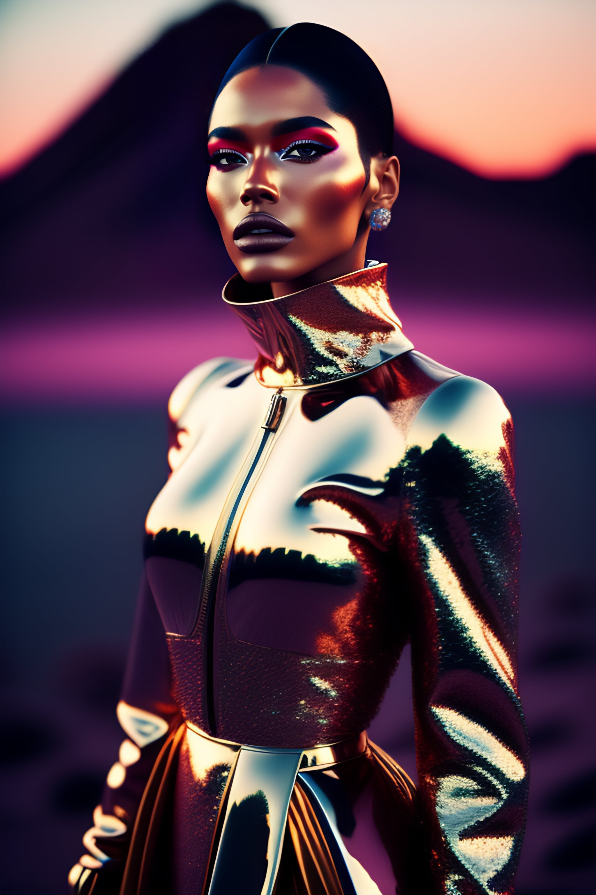 Futuristic Fashion Female