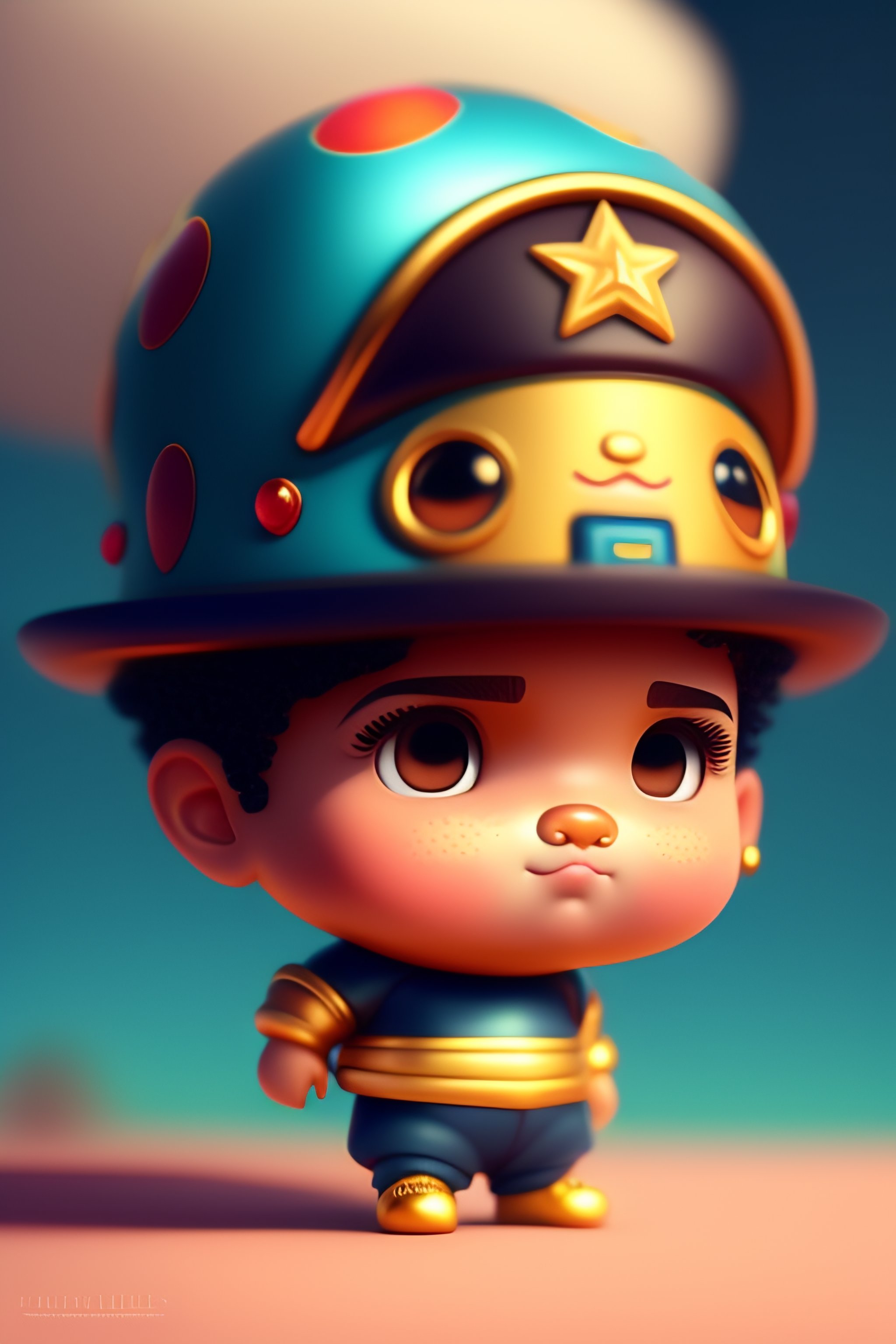 Lexica - Cute and adorable cartoon Bruno Mars baby, fantasy, dreamlike ...