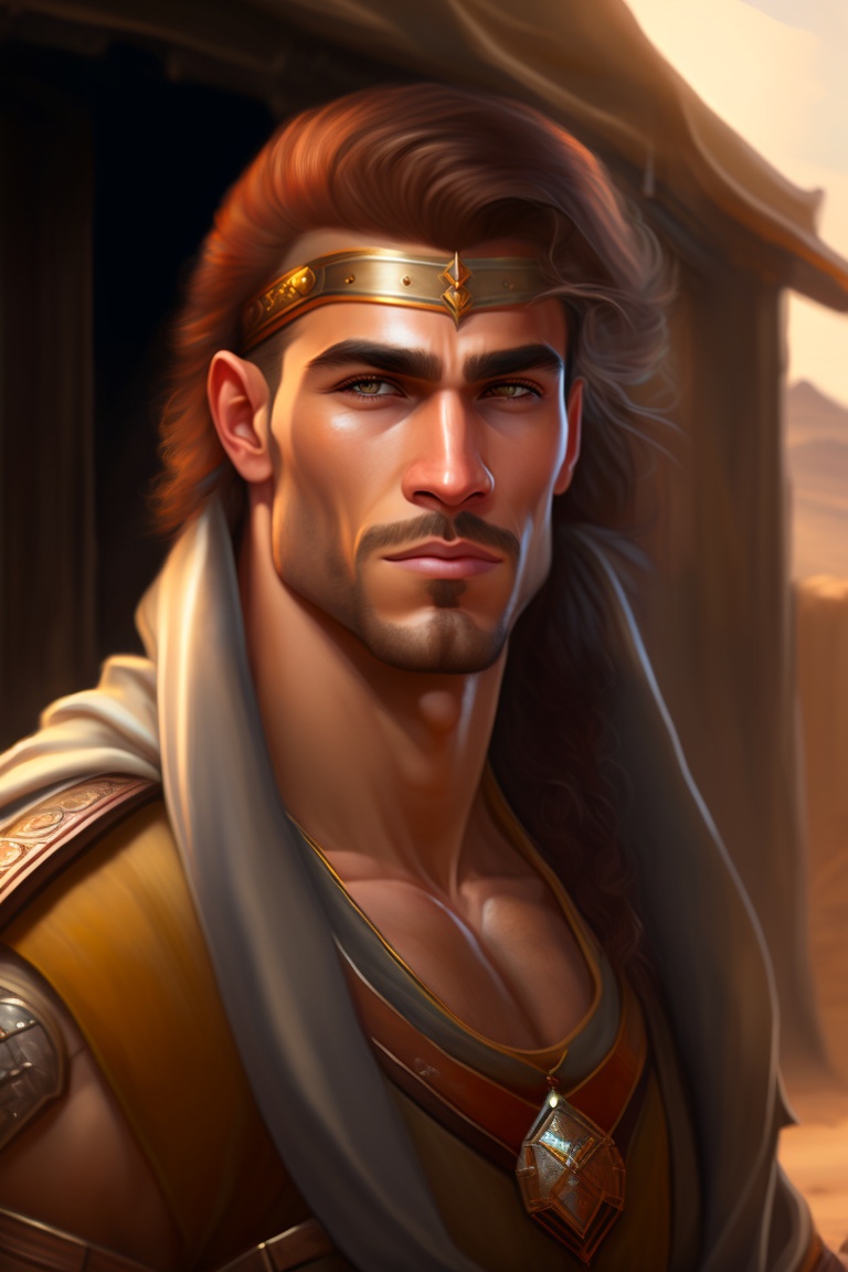 Lexica - A full body portrait of a beautiful soldiers quarter bedouin ...