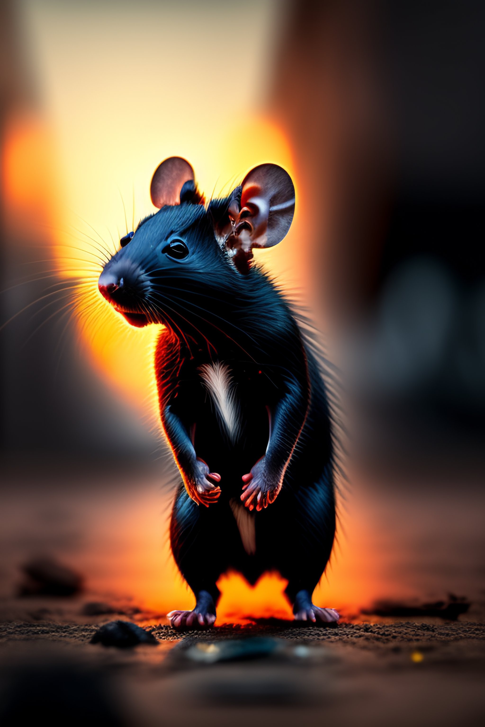 Lexica - A black rat in a zombie apocalypse