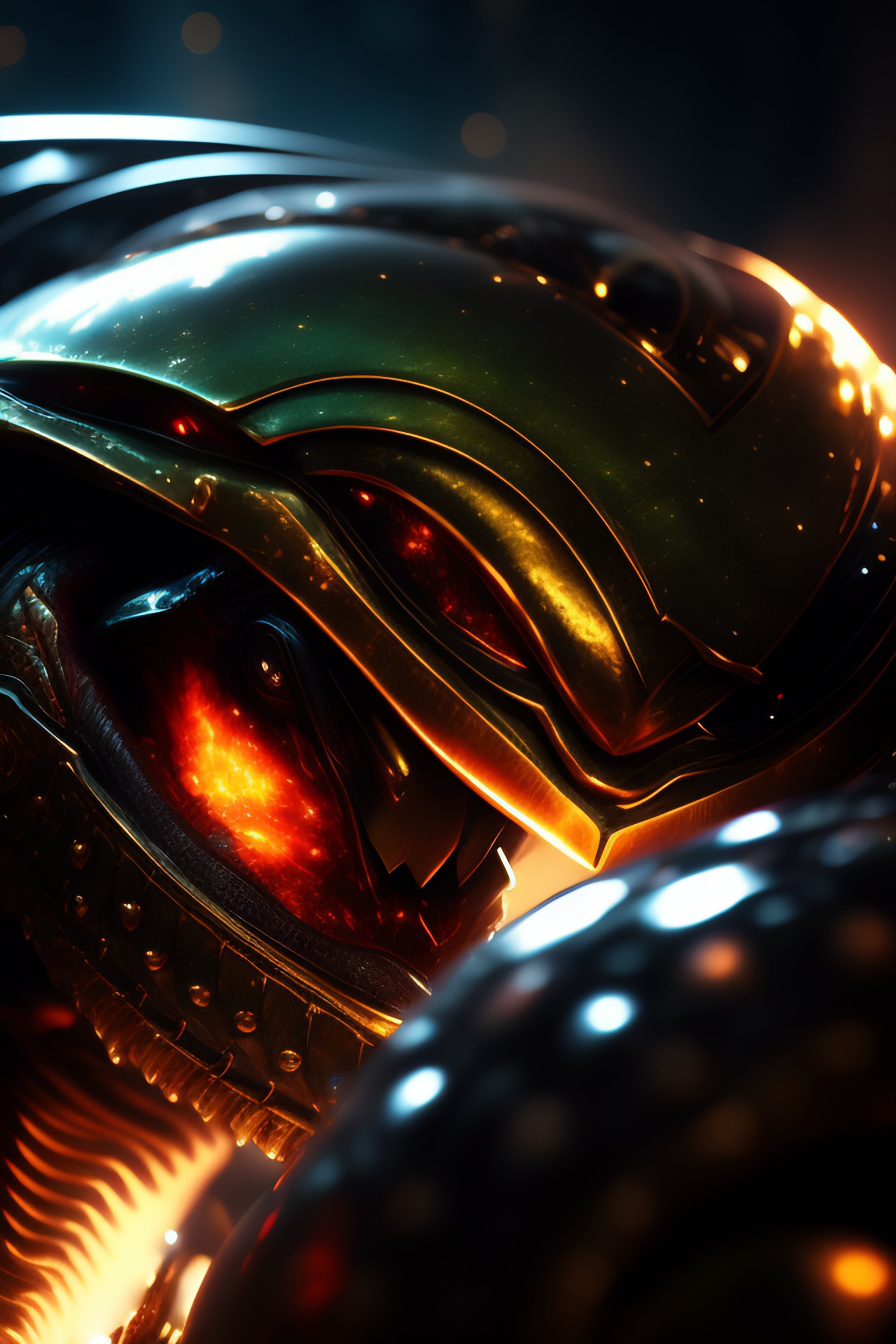 Lexica - Brawl Alien vs Predator, fight, detailed faces, Christmas style