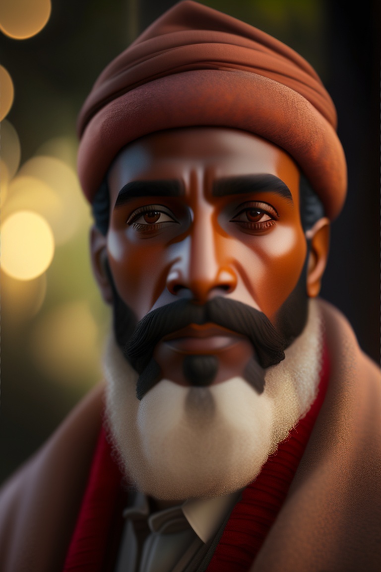 Lexica - Photoreal 8k, A man of remarkable presence. His name is Khalid ...