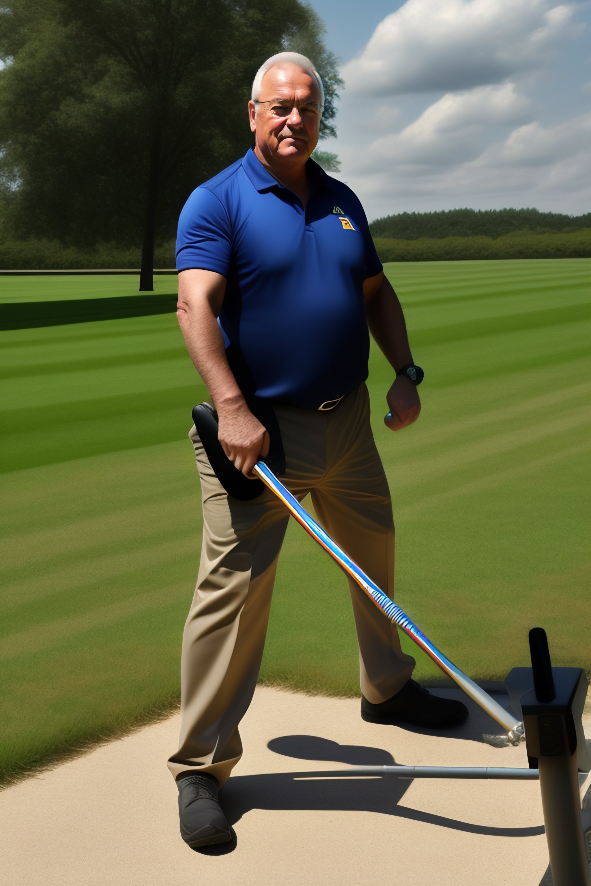 Lexica - Man doing Broomstick External Shoulder Rotation Exercise. Man ...