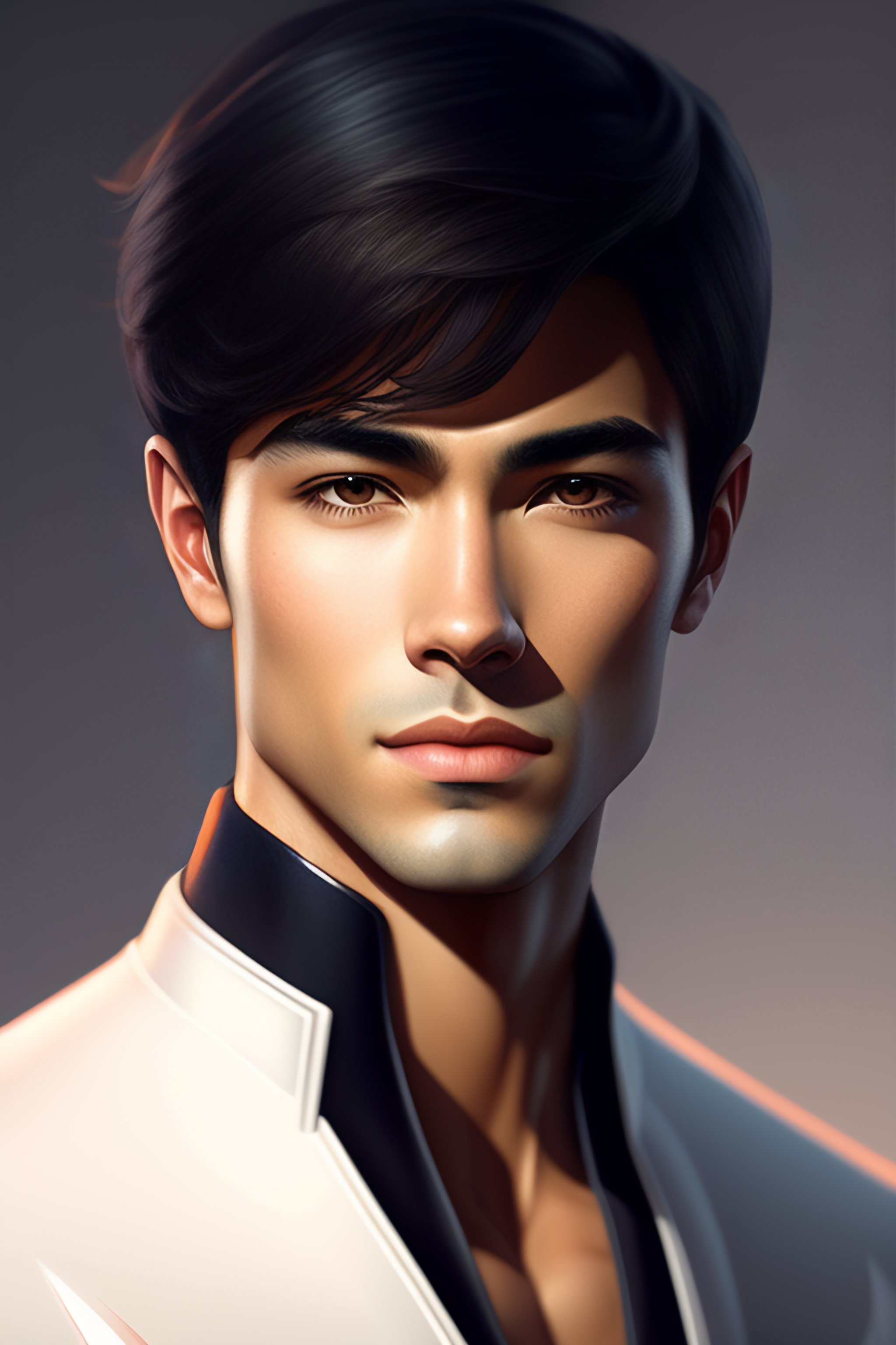 Lexica - Fox as Clark Ken , realistic portrait, symmetrical, highly ...