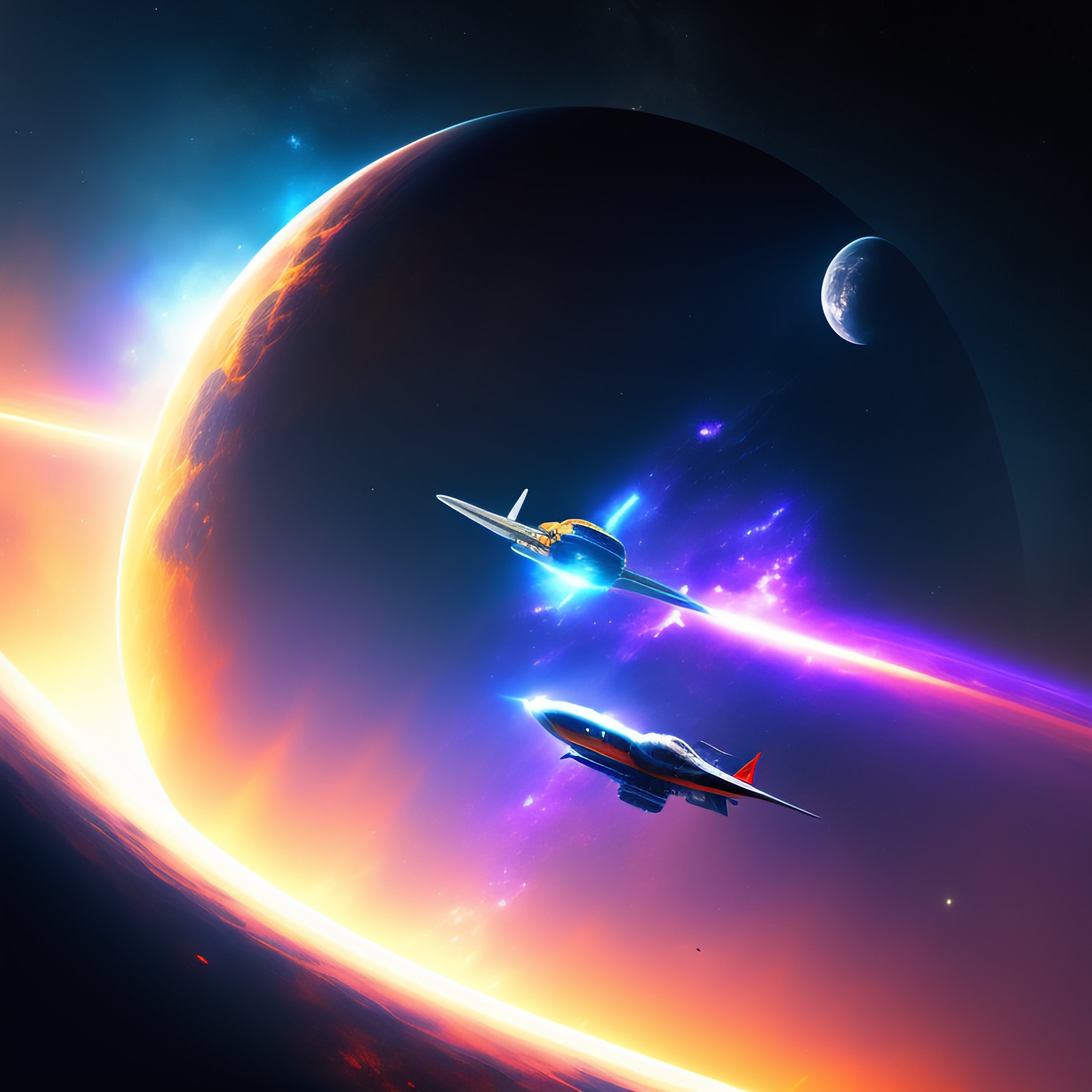 Lexica - Spacescape, The void, Deep space, Starship, dogfight ...