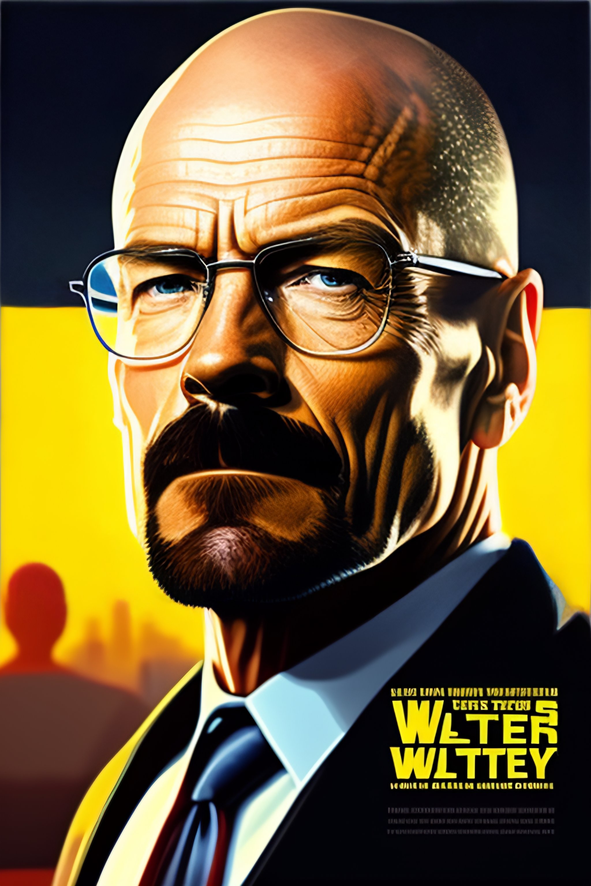 Lexica - Walter white in the style of gta 5 cover art