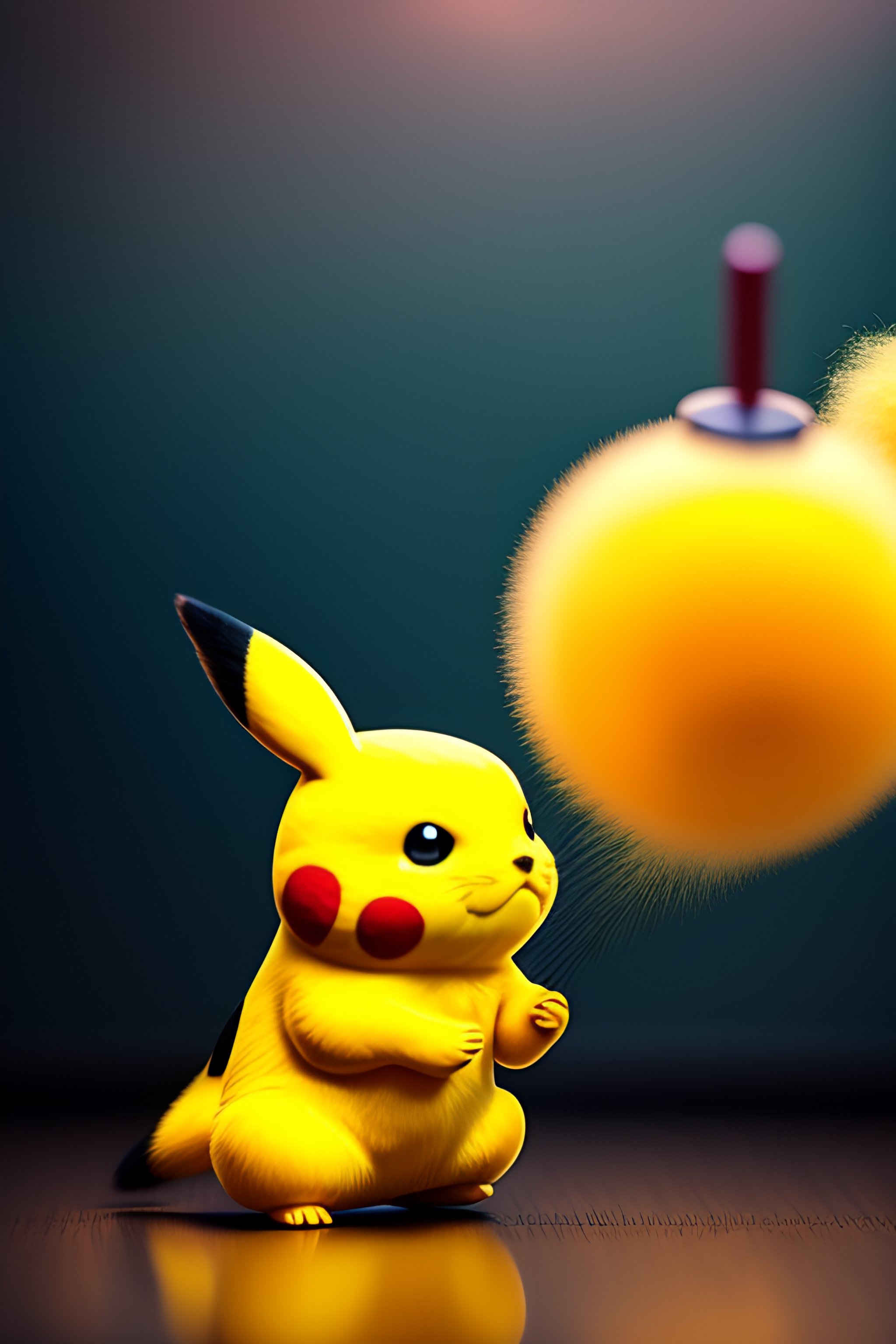 Lexica - Pikachu playing with yoyo