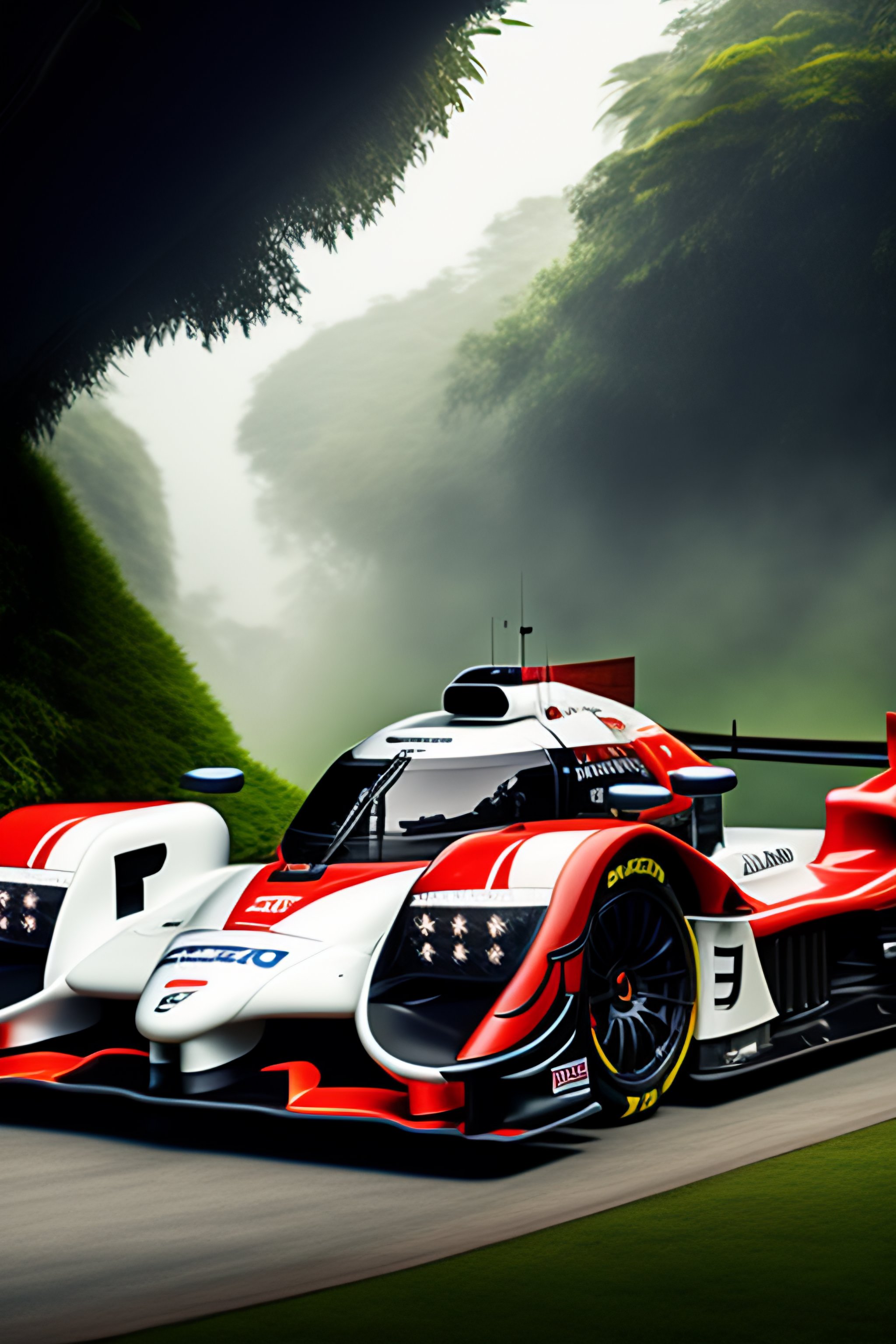 Lexica - Lmp1 prototype racing in jungle