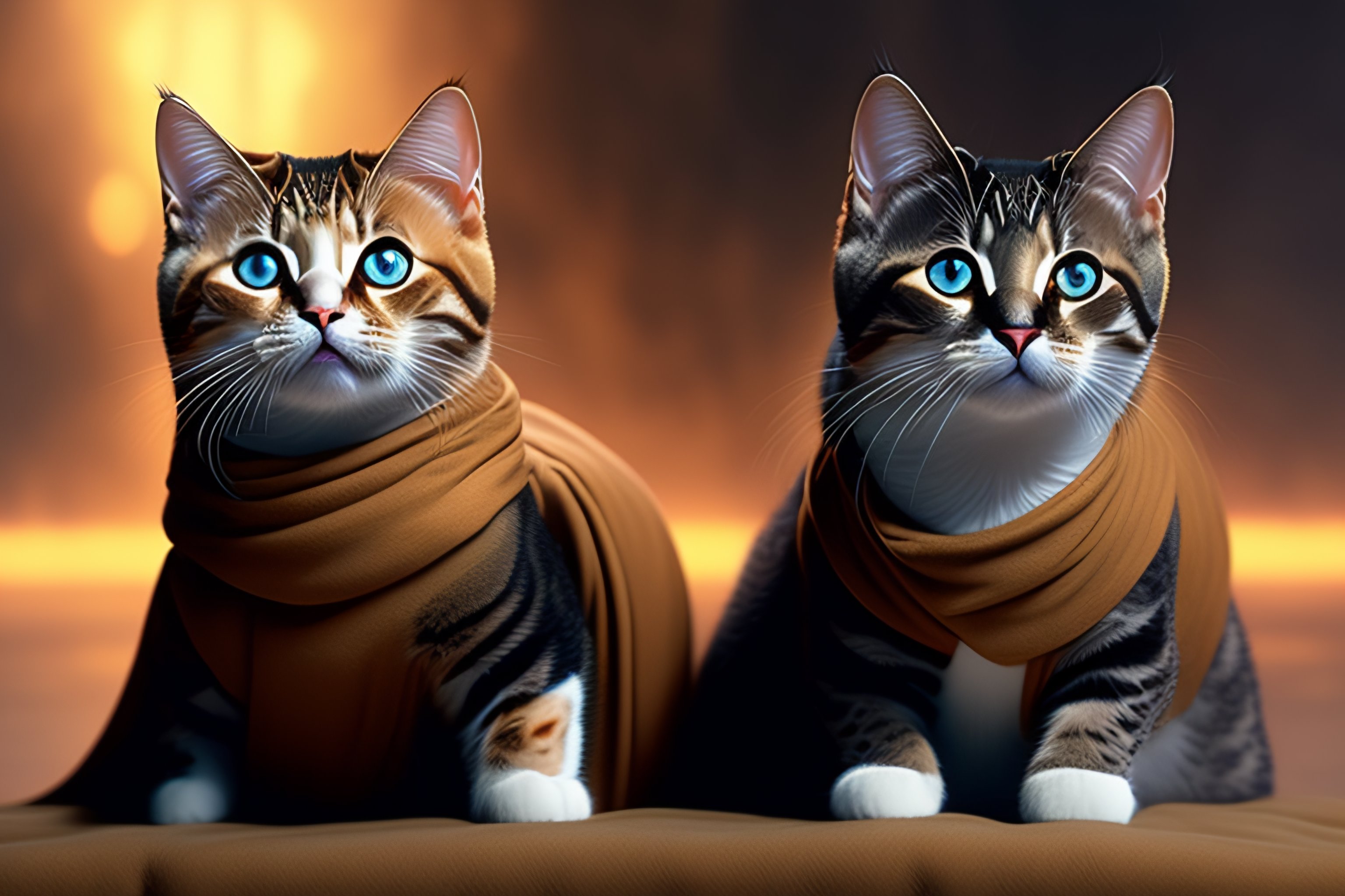 Lexica - Two jedi cats
