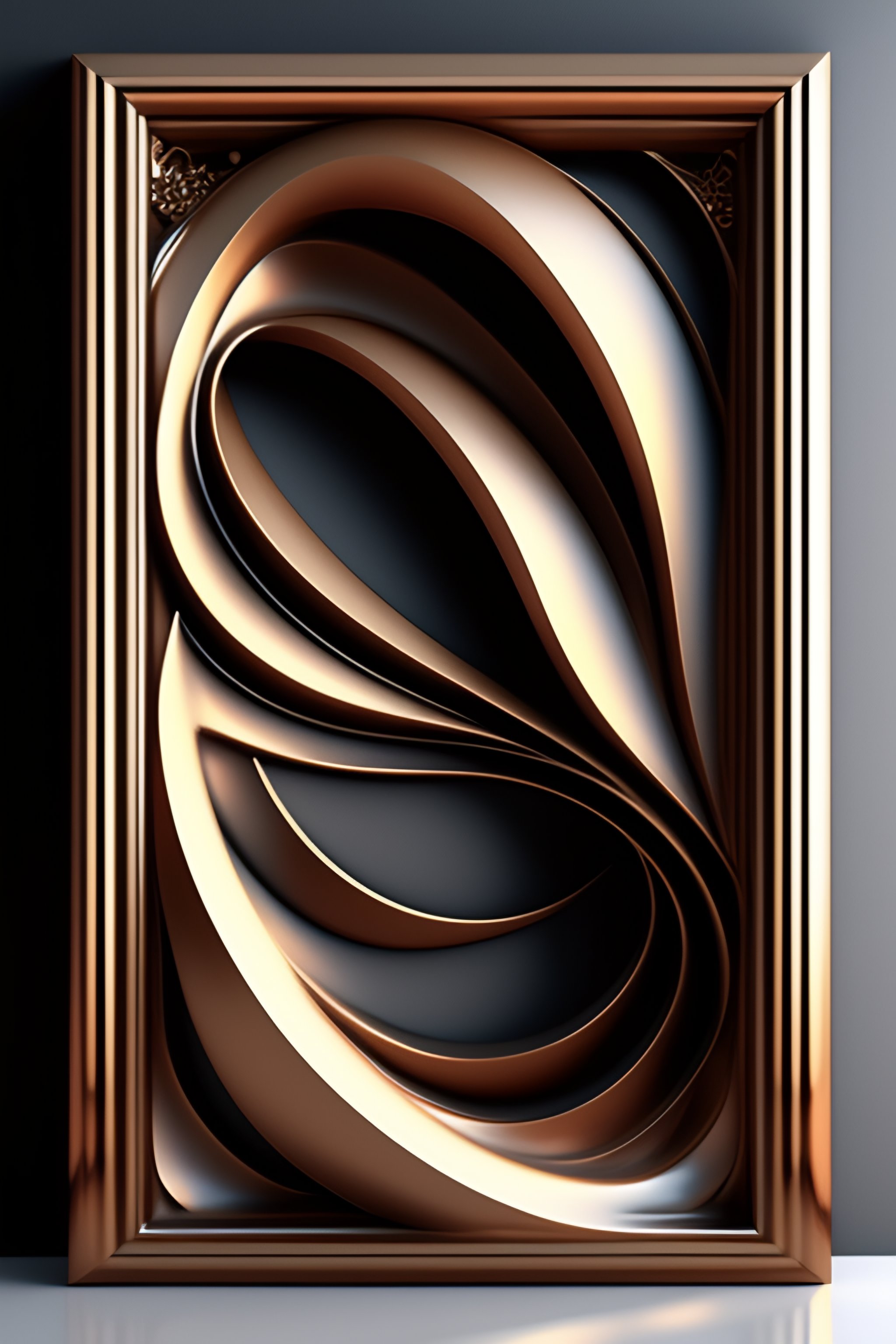 Lexica - Gothic 3d abstract wall art