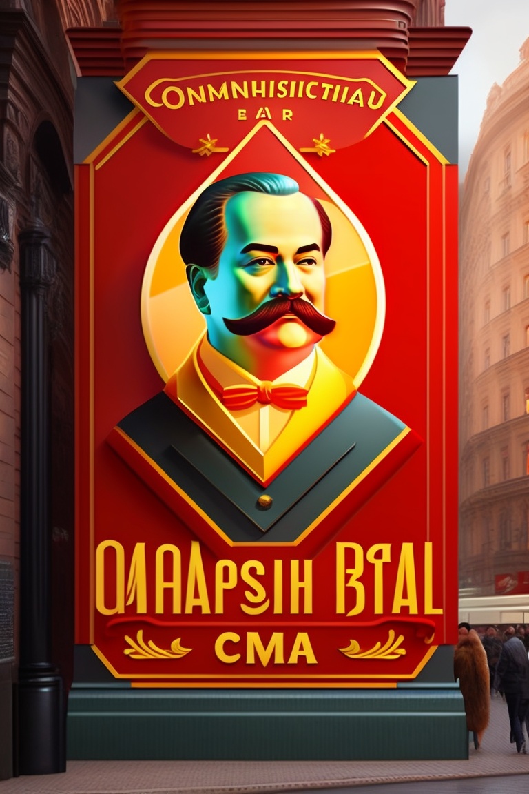 Lexica - Communist cocktail bar, marx, hengels, mao, trostky, lenin