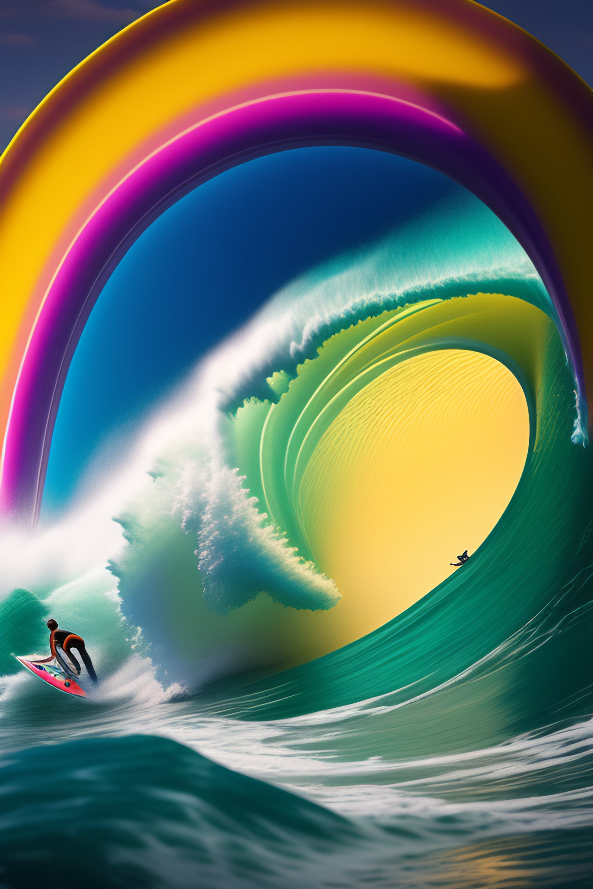 Lexica - Sponge Bob surfing