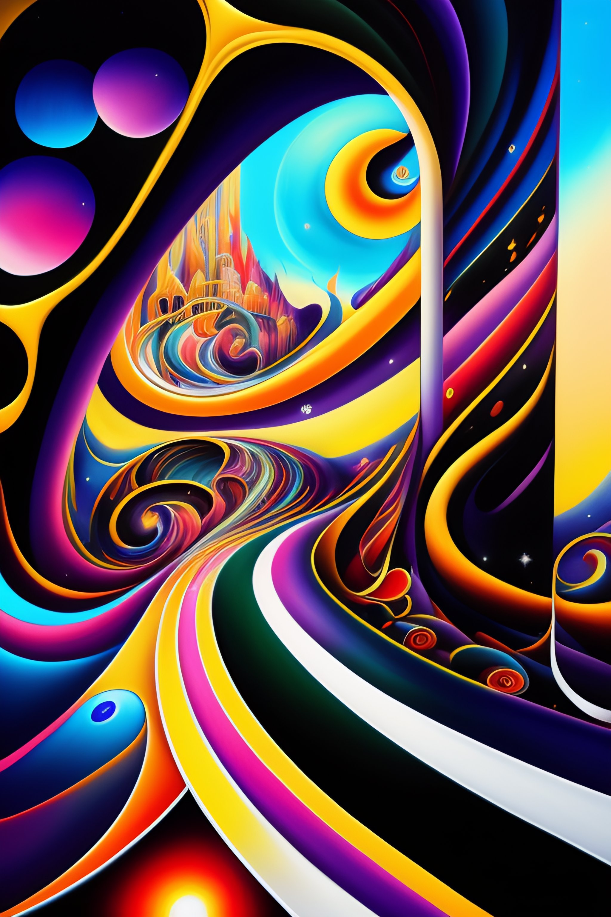 Lexica - A collision of exploding black hearts and white hearts in ...