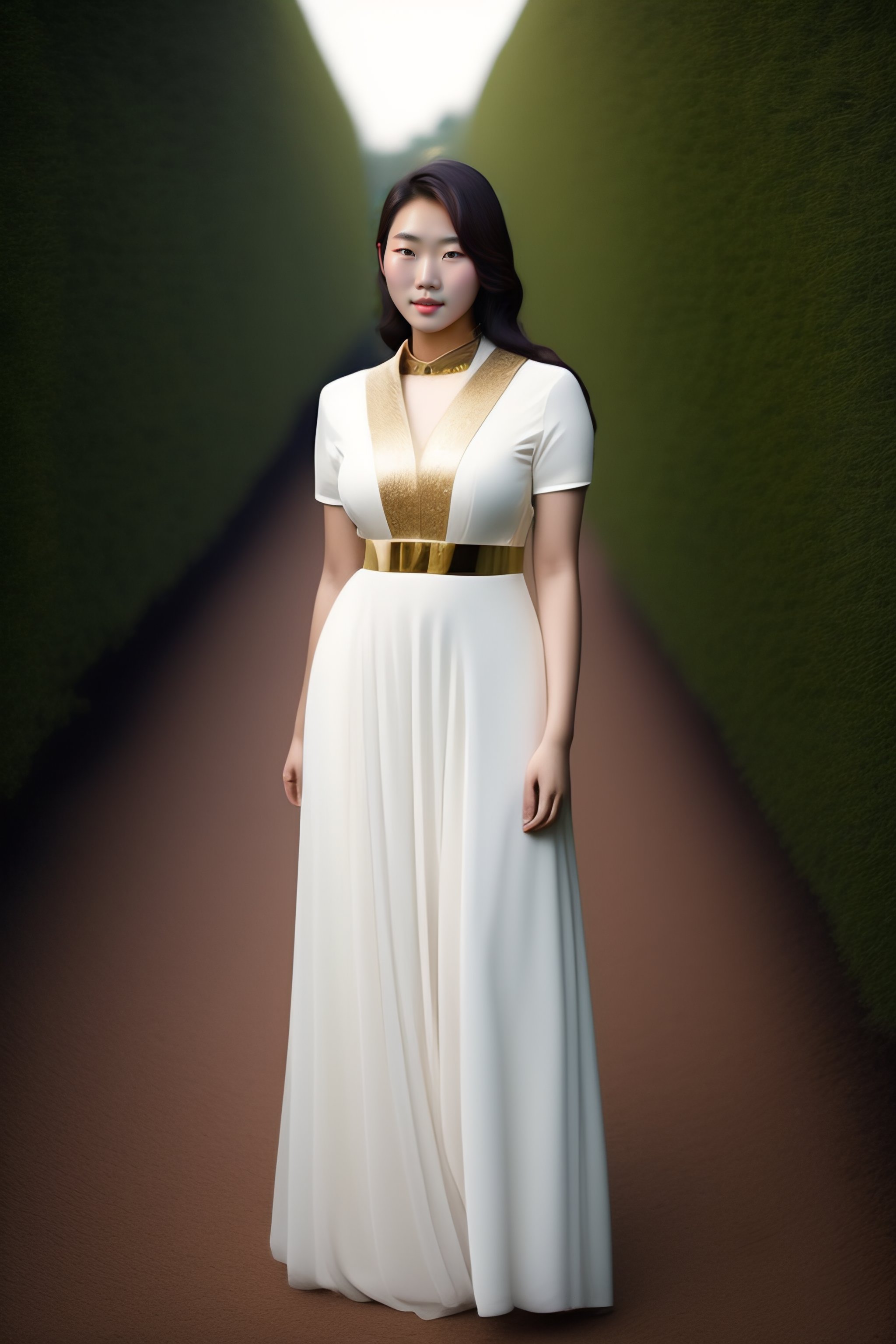 Lexica Beautiful 17 Year Old Korean In A Swimsuit Full Length Photo