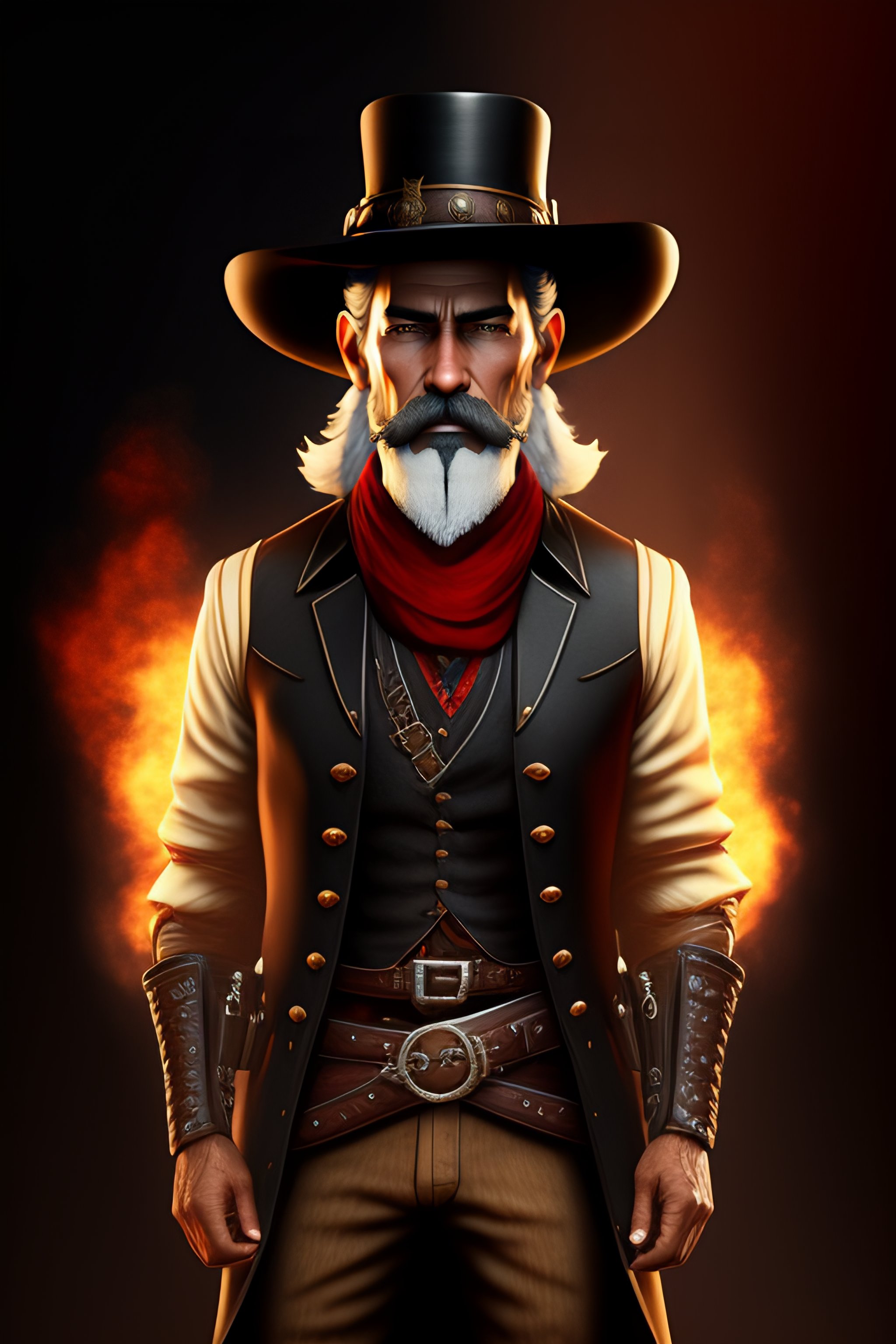 Anime Western Cowboy