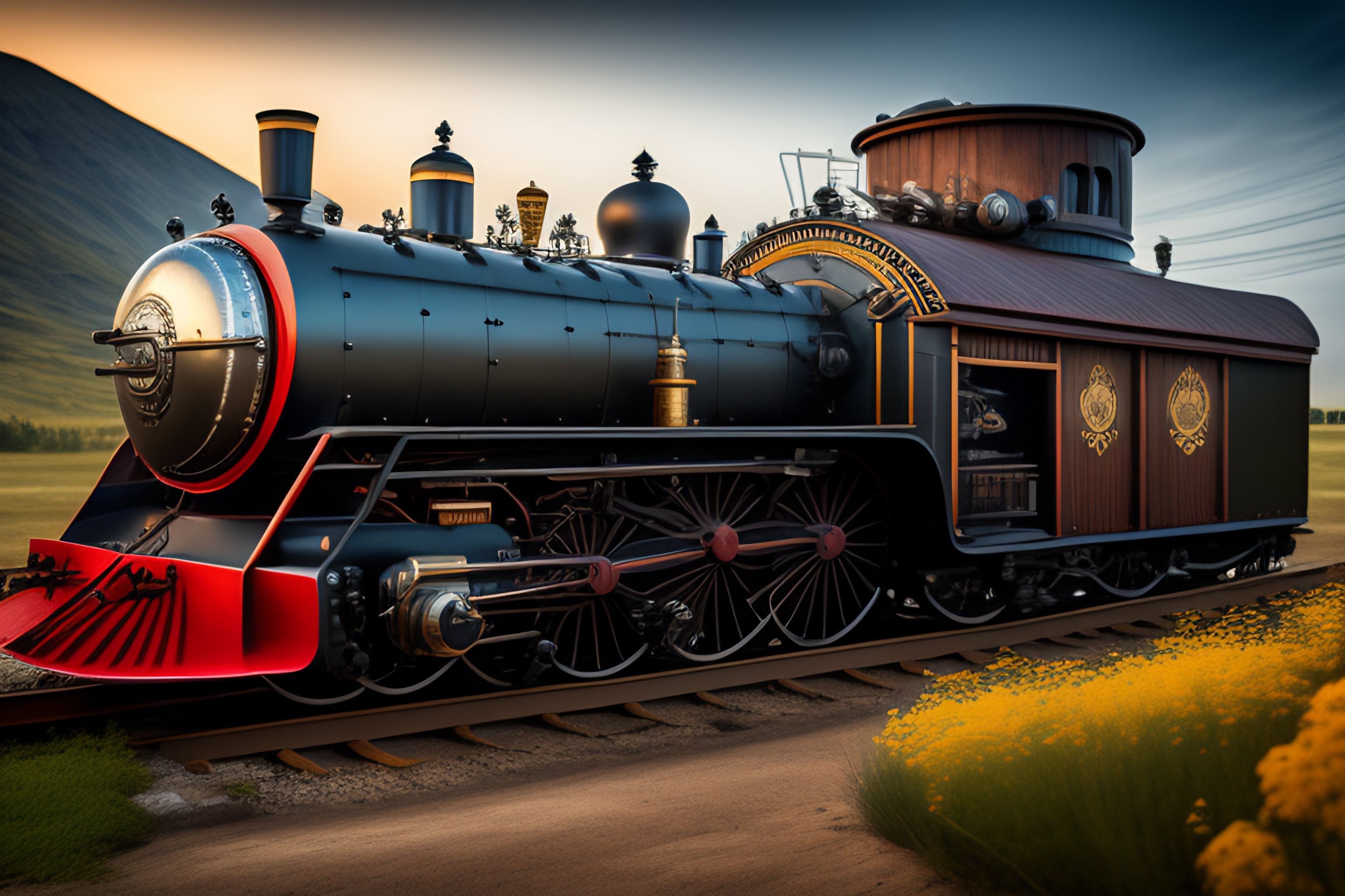 Lexica - Gear fortress, cogs, clockwork, landscape, professional photo ...