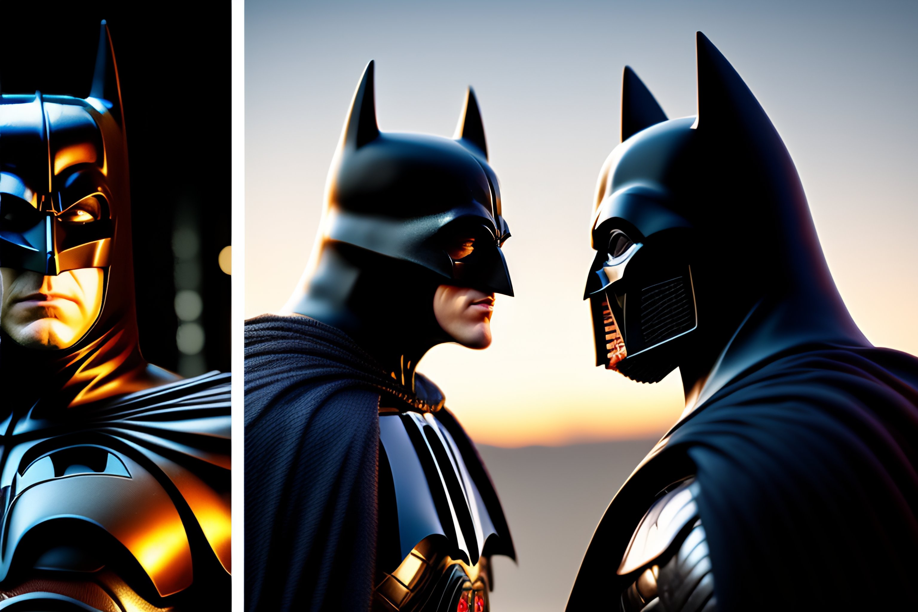 Lexica - Face off, batman, darthvader