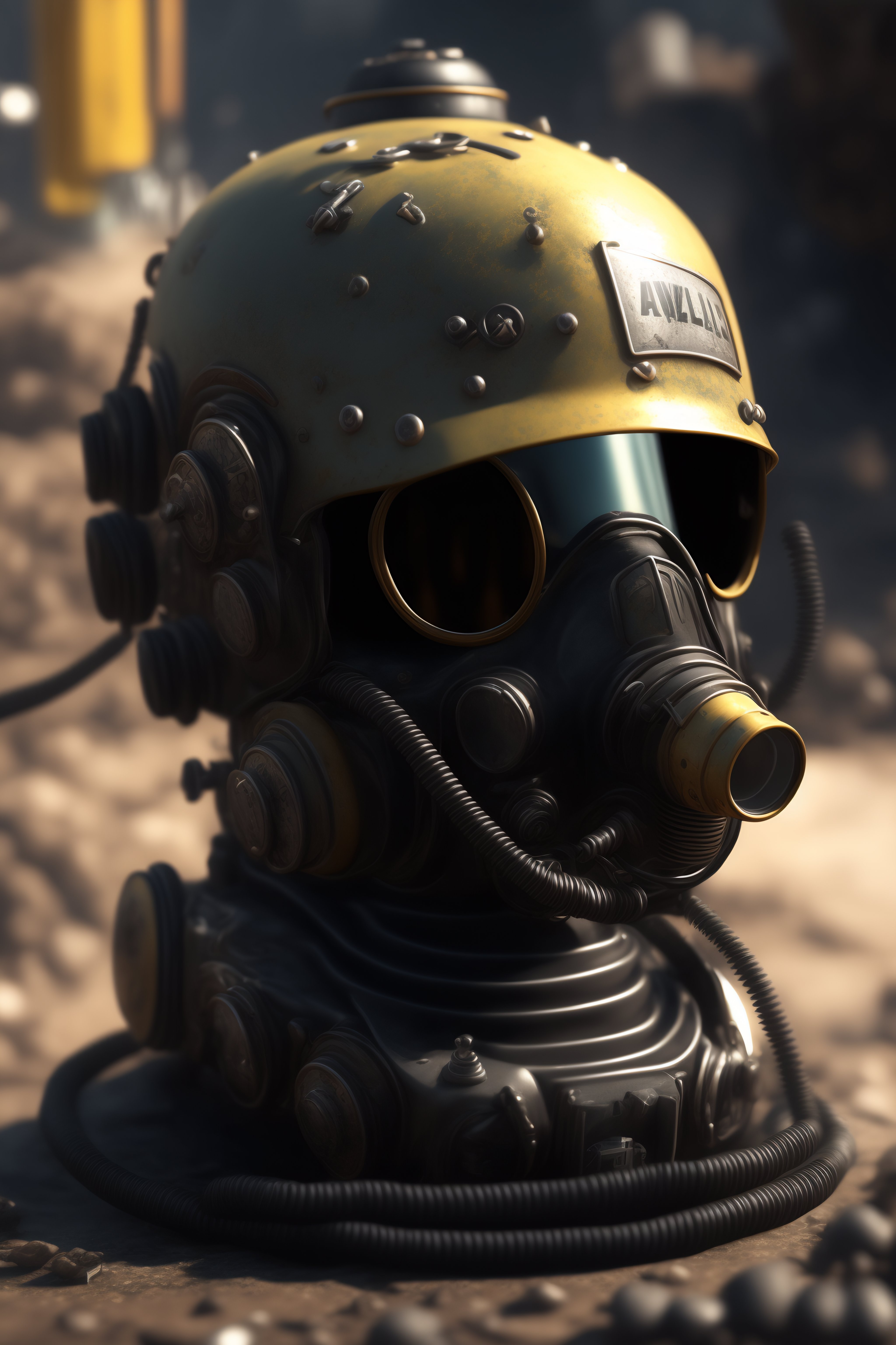 Lexica - An extremely complex Fallout 4 Mobile phone, Waste punk, gray