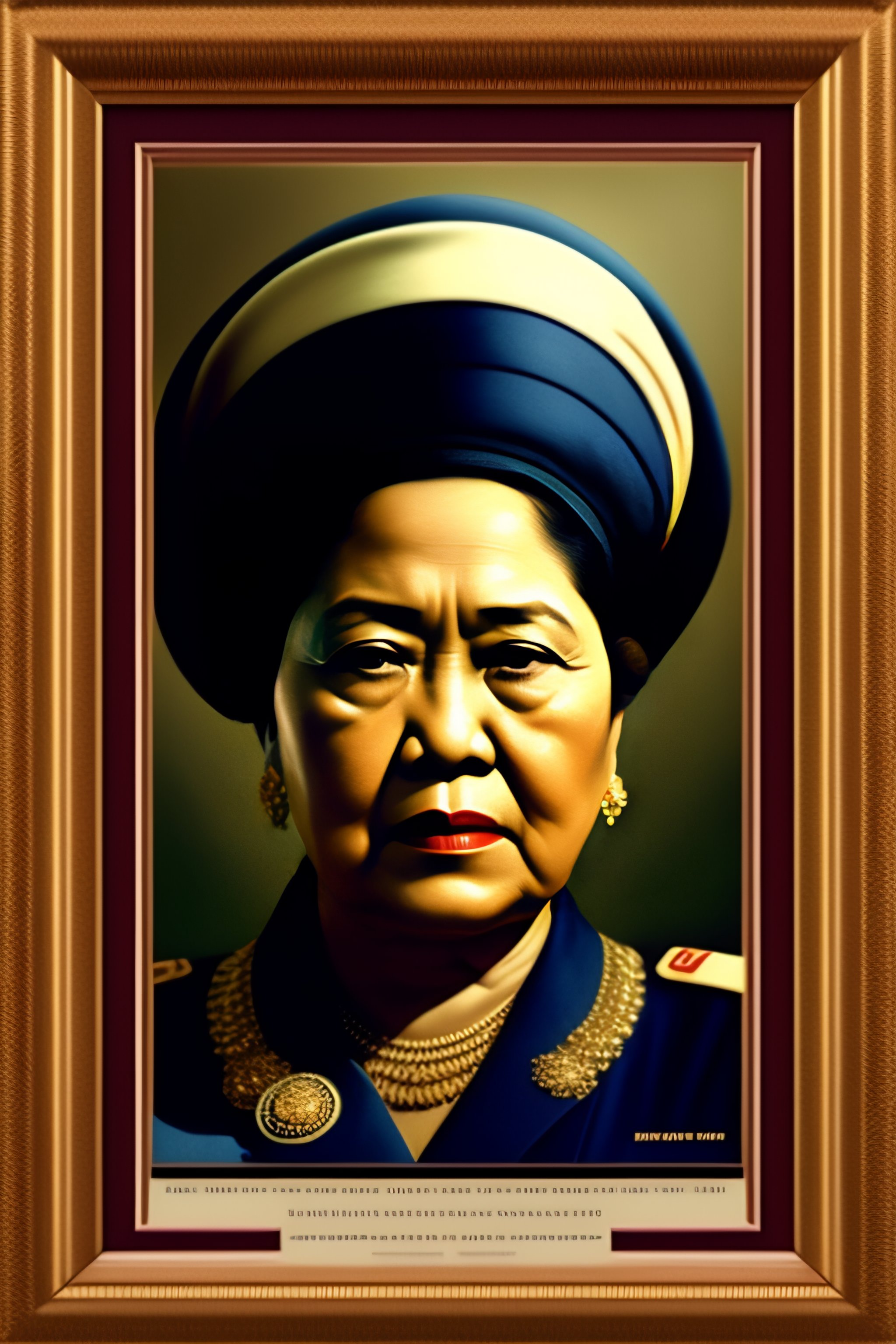 Lexica - Portrait of Megawati Soekarno Poetri depressed Russian ...