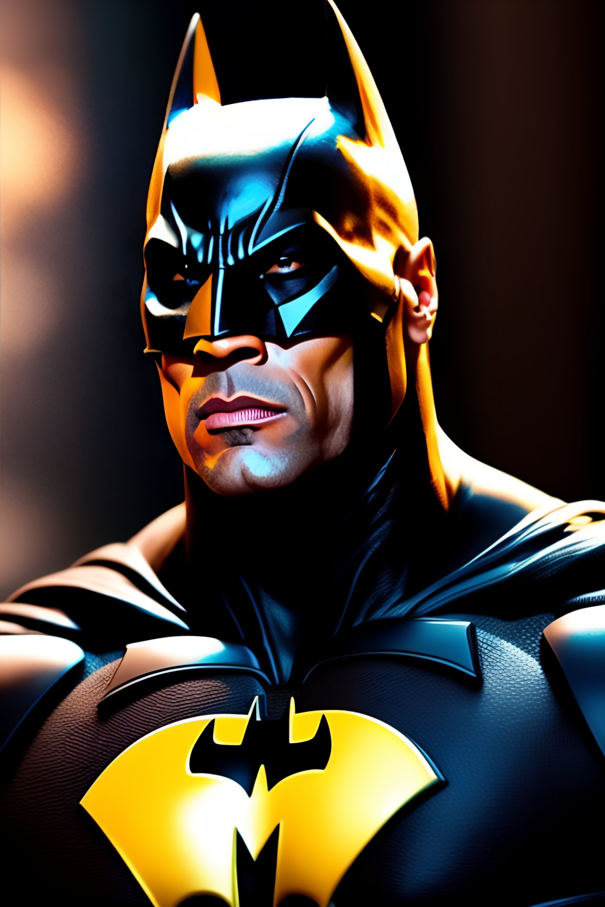 Lexica - Dwayne johnson as batman