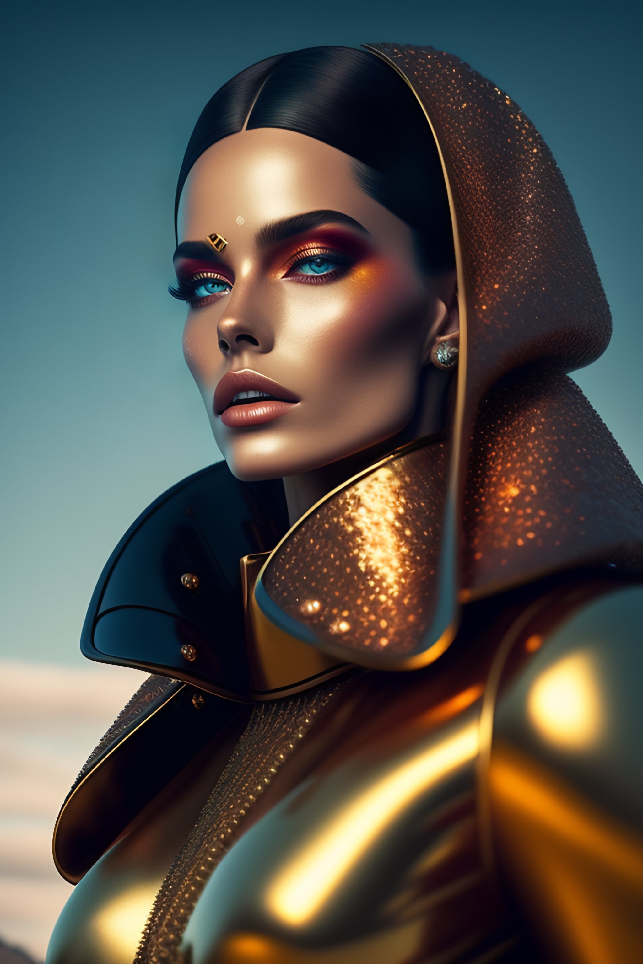 Lexica - Simon stalenhag 1920 style,futuristic leather model outfit ...