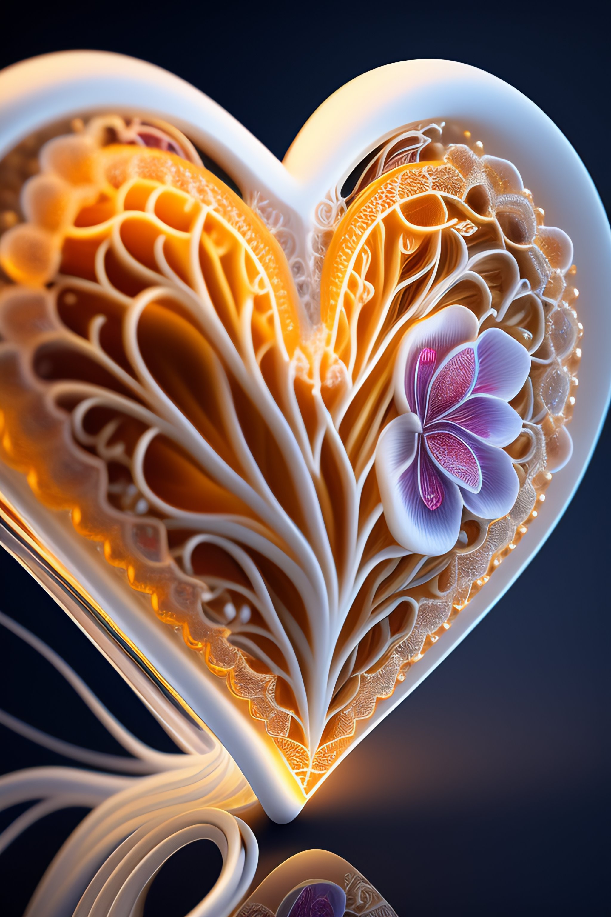 Lexica - A realistic anatomically proportioned heart, beautiful ...