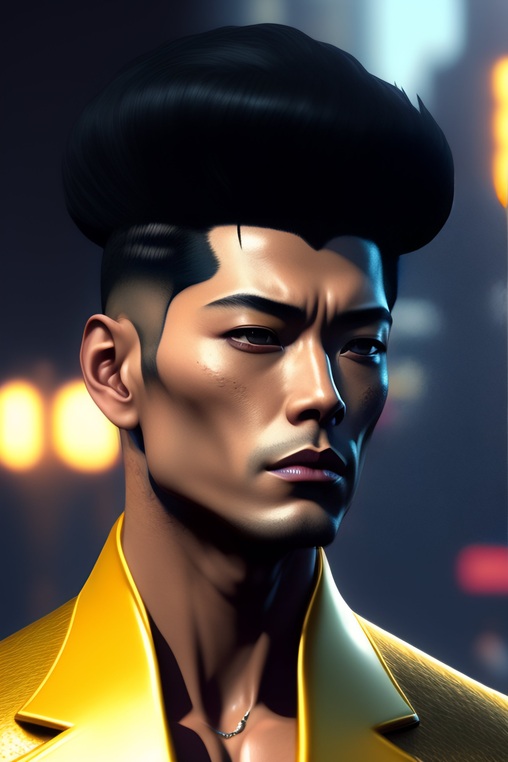 Lexica - Josuke Higashikata, realistic, detailed, centered, digital ...