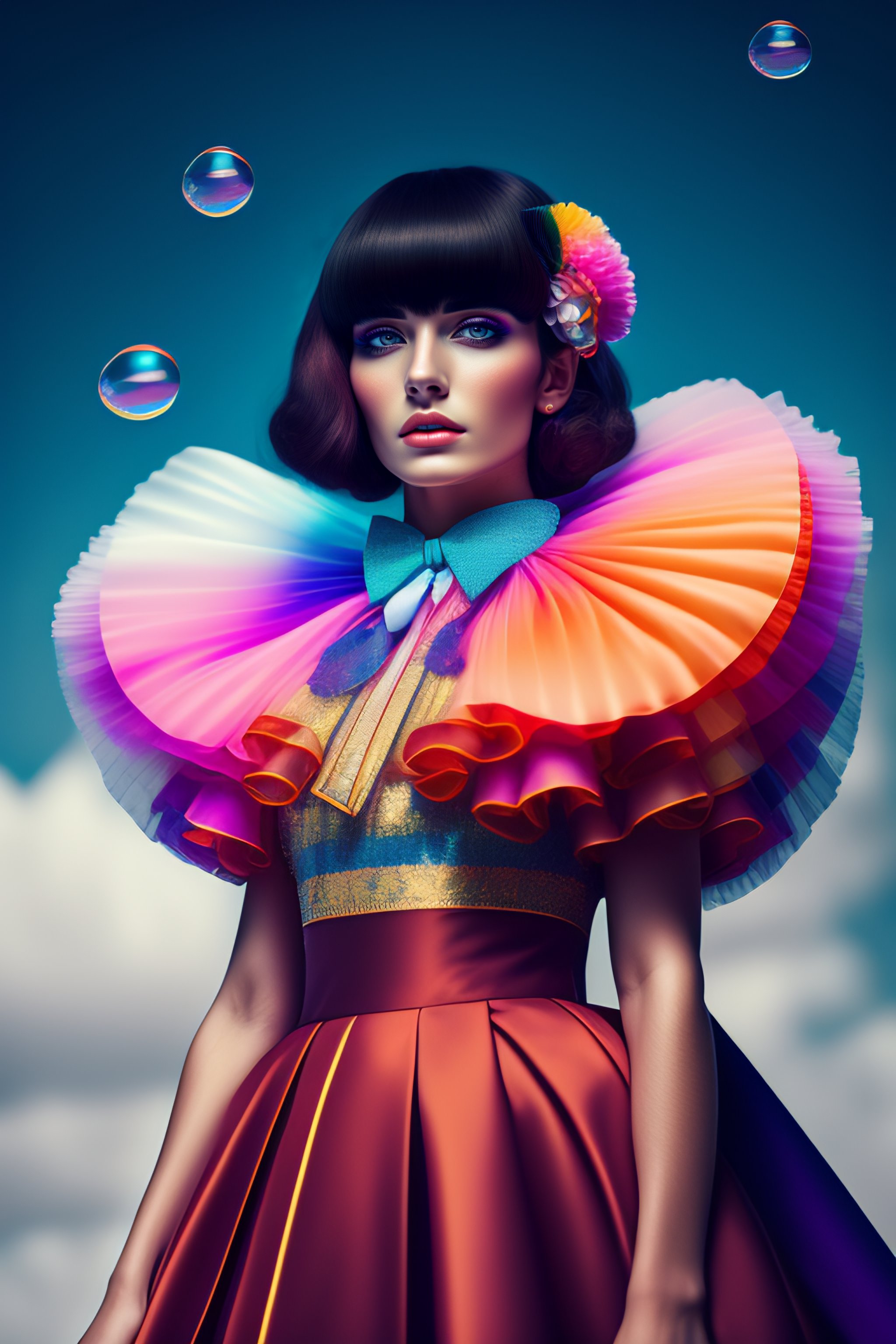 Lexica - ((illustration)), ((floating hair)), ((chromatic aberration ...