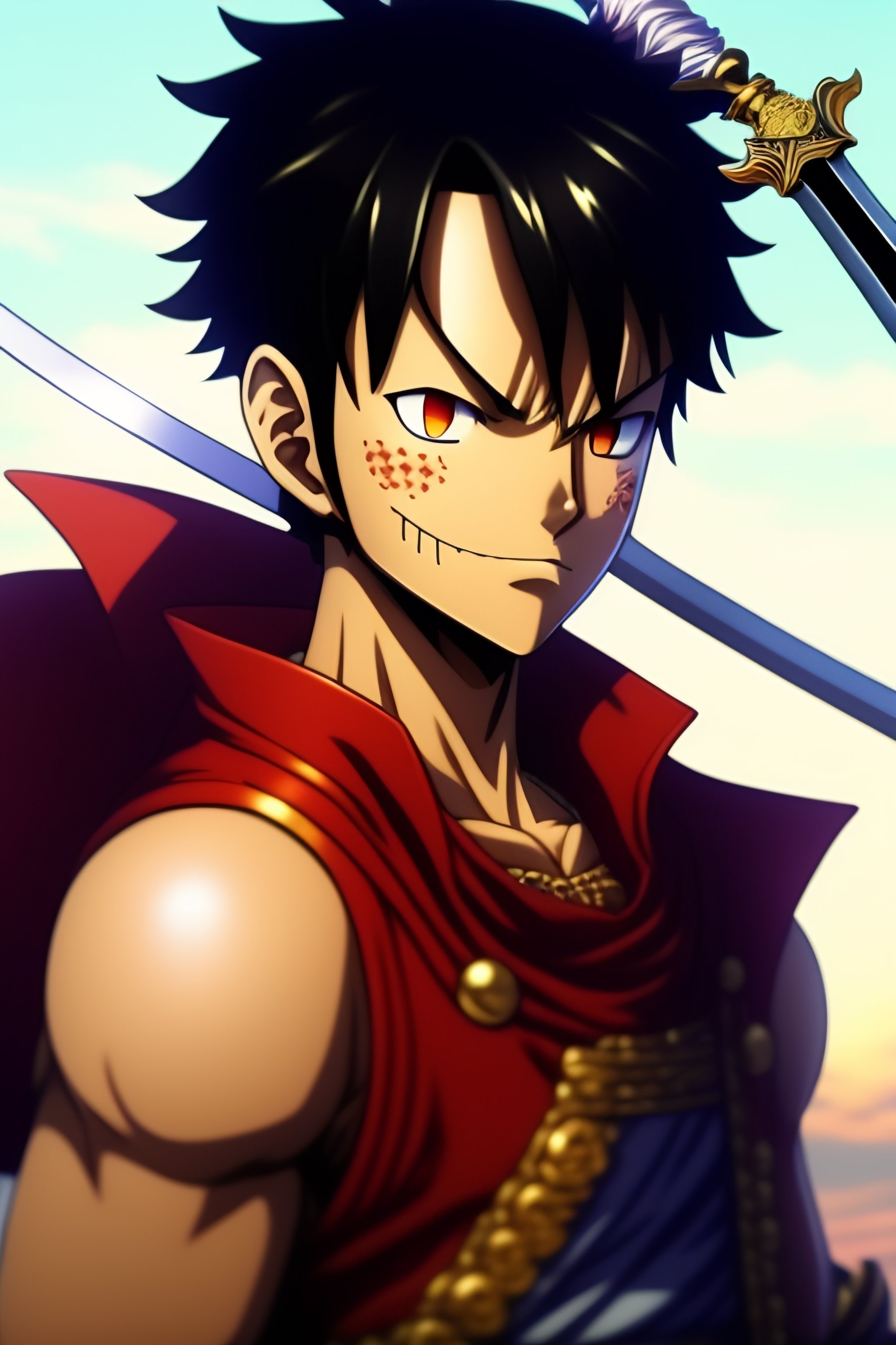 Lexica - Luffy as a sword