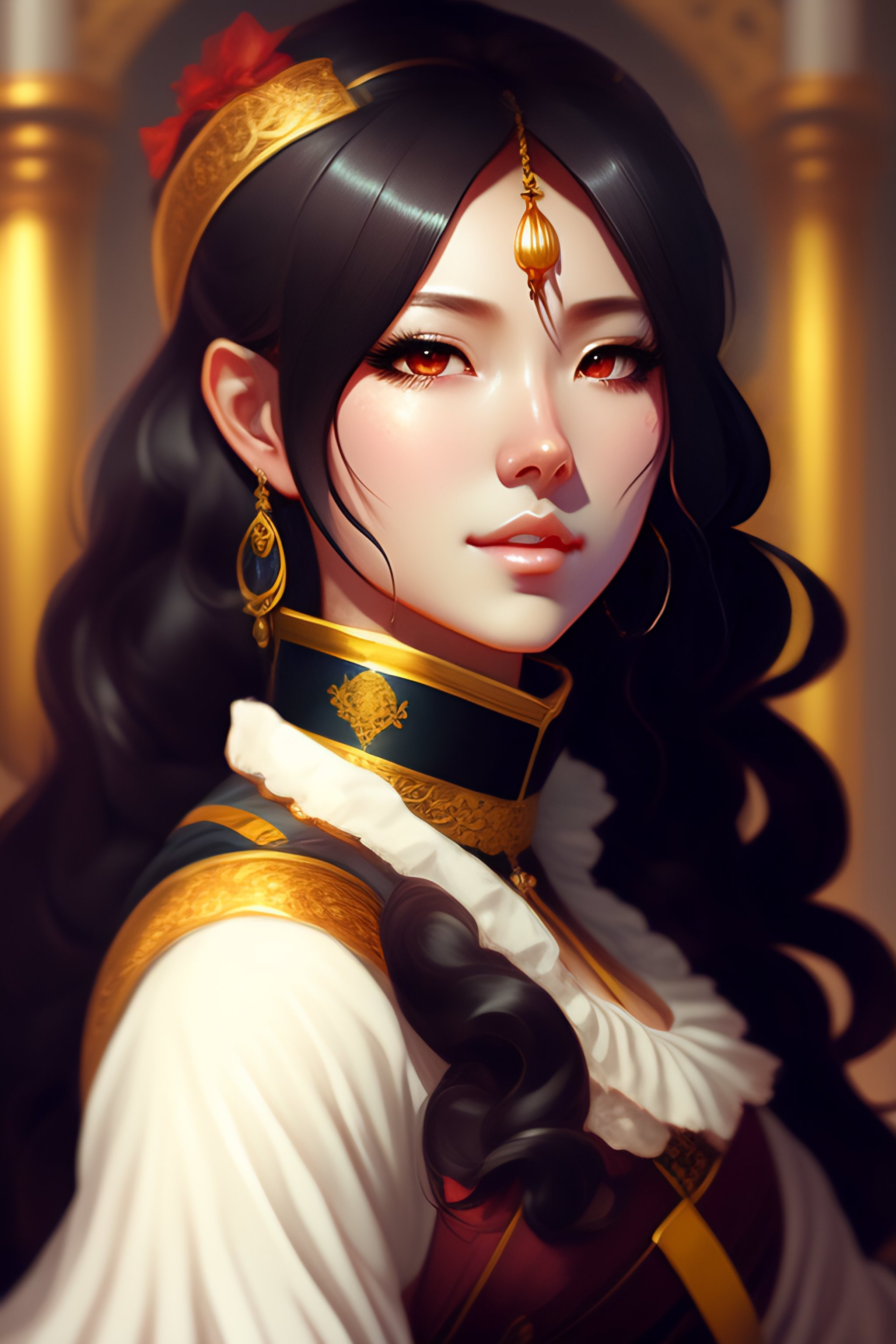 Lexica - Baroque oil painting anime key visual full body portrait ...
