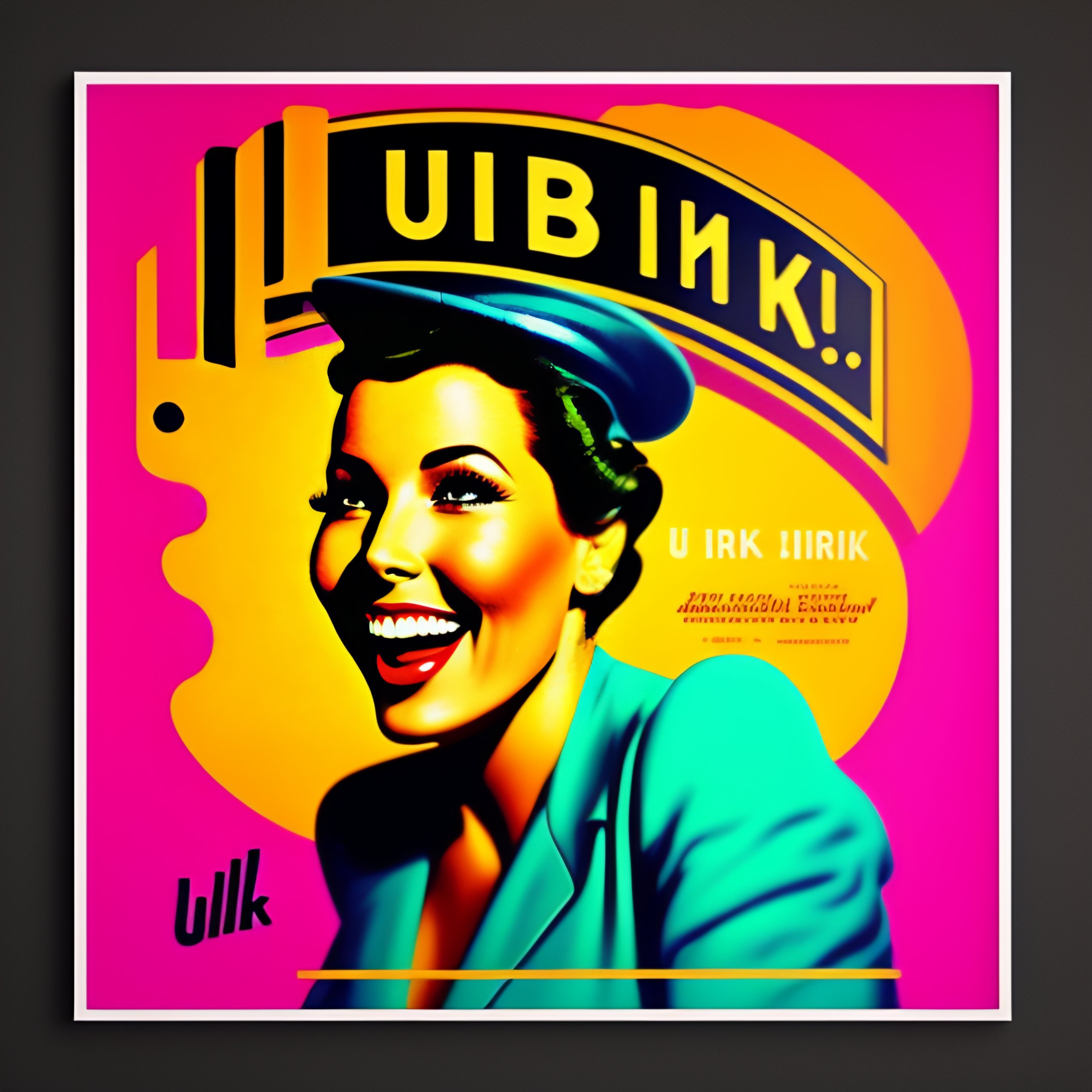 Lexica - Can ubik spray bizarre and colorful, with 50s look with big ...